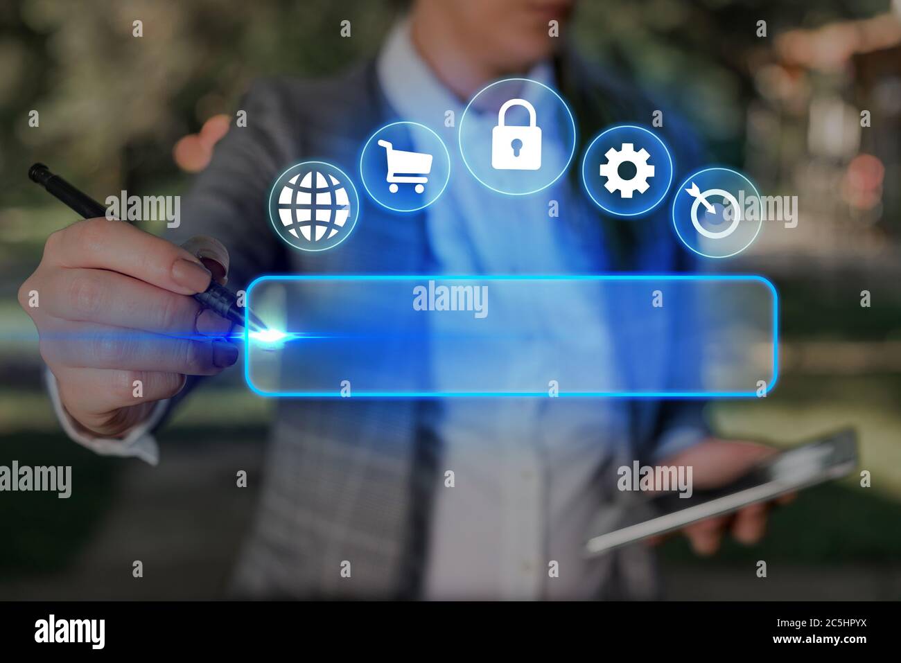 Information Digital Technology Network Connection Infographic Elements ...