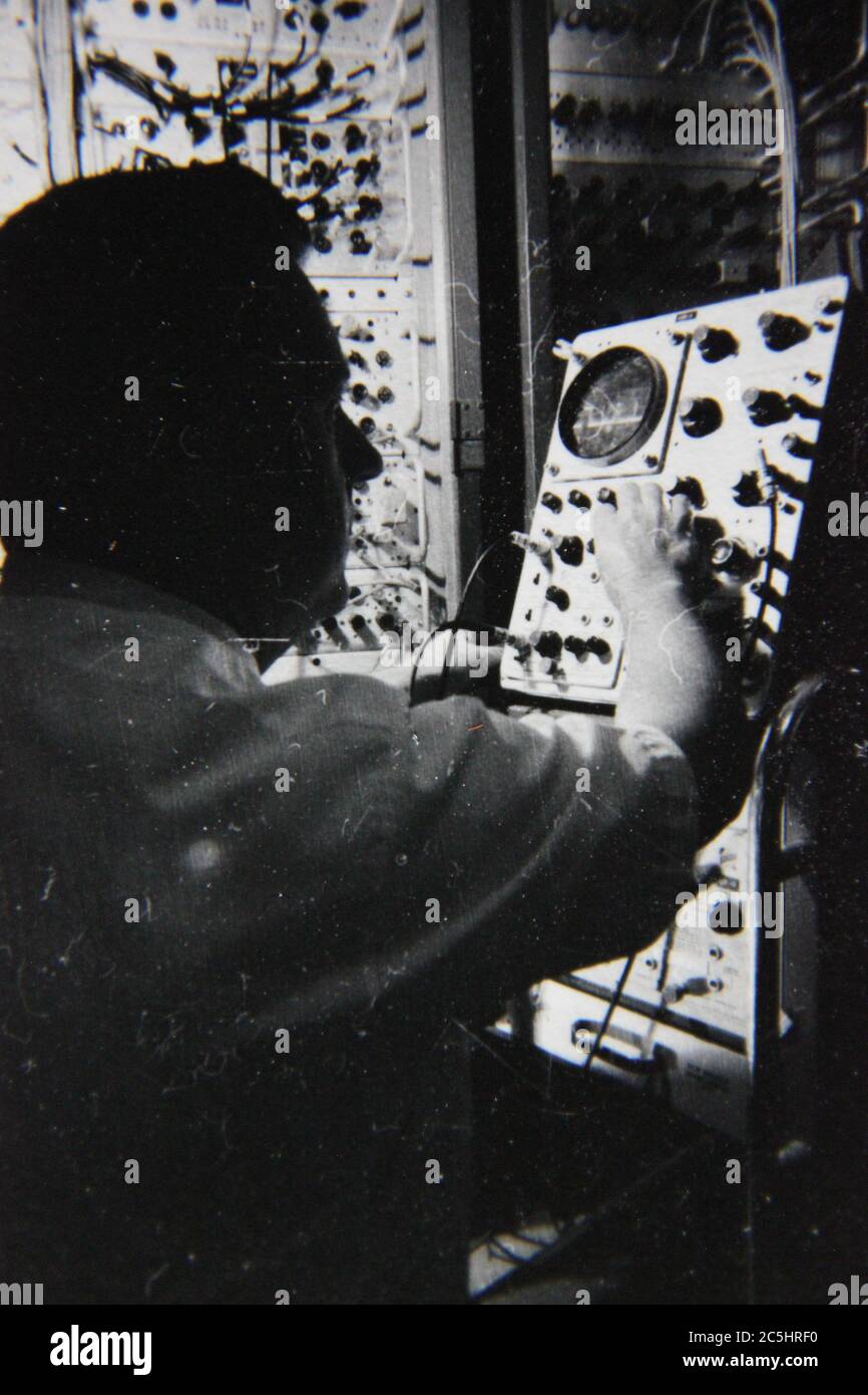 Fine 70s vintage black and white lifestyle photography of a ...