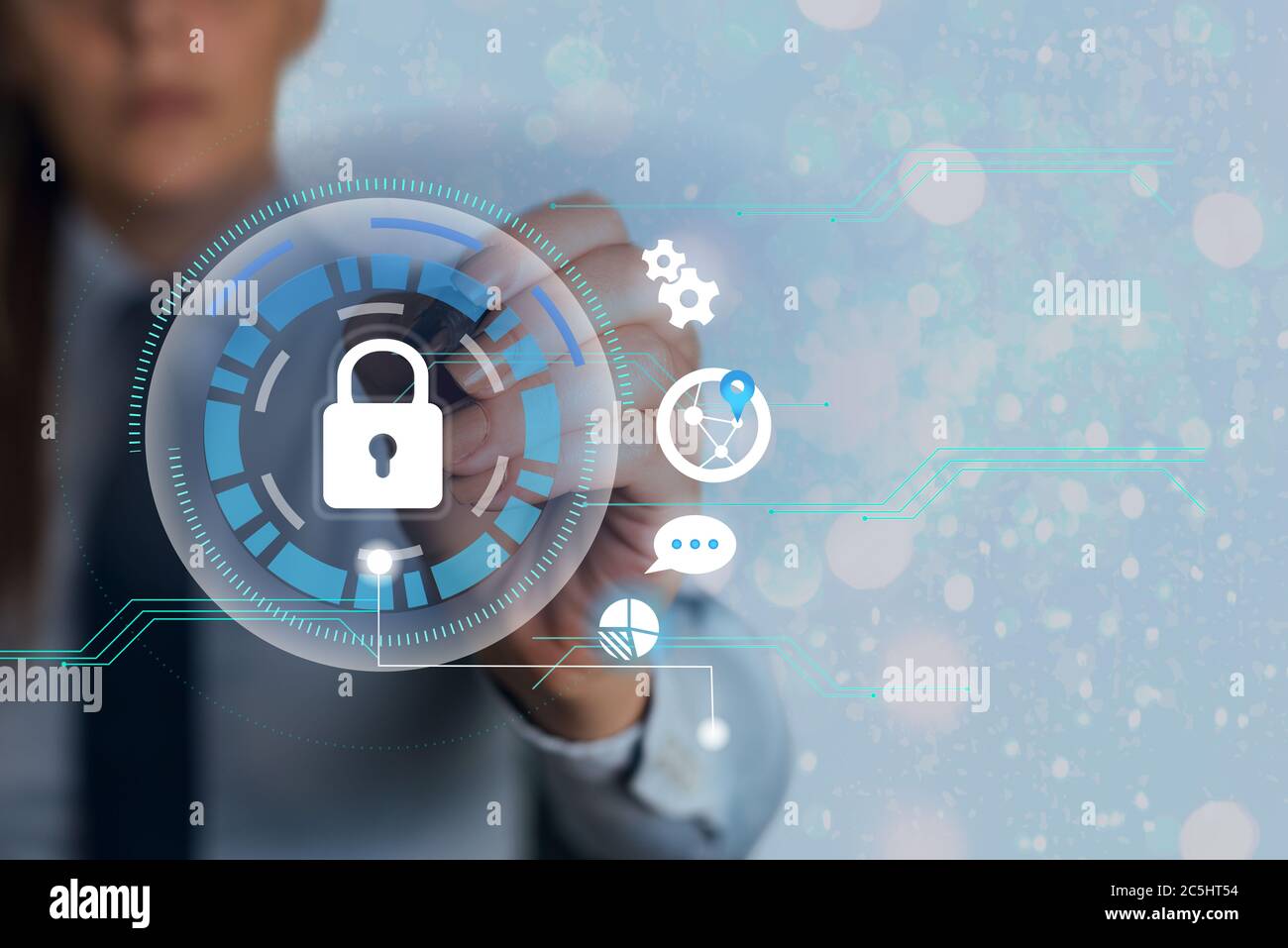 Graphics Padlock For Web Data Information Security Application System Stock Photo - Alamy