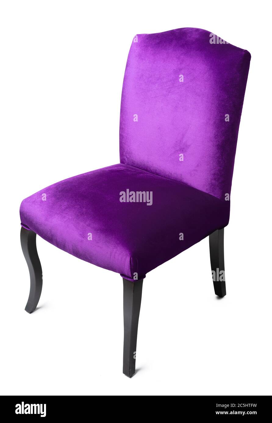 Modern design chair isolated on white background Stock Photo - Alamy