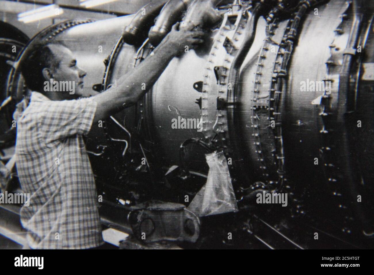 Fine 70s vintage black and white lifestyle photography of a man ...