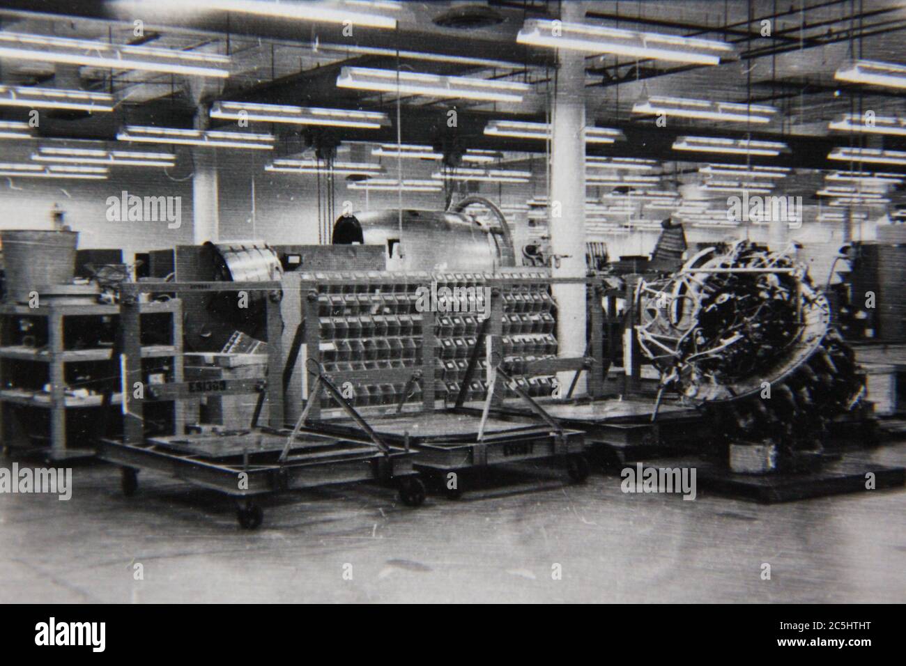 Fine 70s vintage black and white lifestyle photography of the inner ...