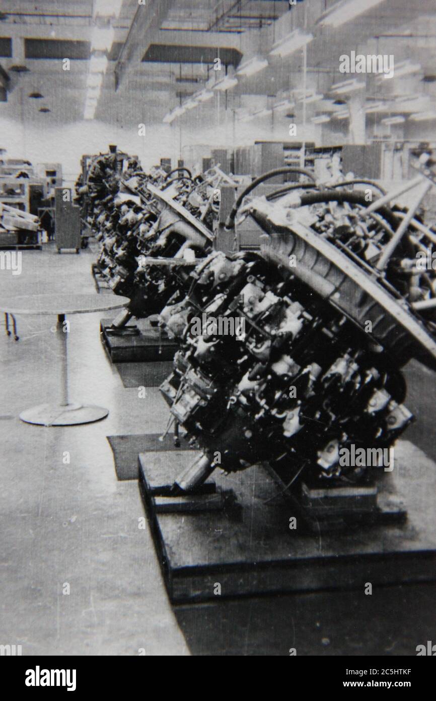 Fine 70s vintage black and white lifestyle photography of the inner ...