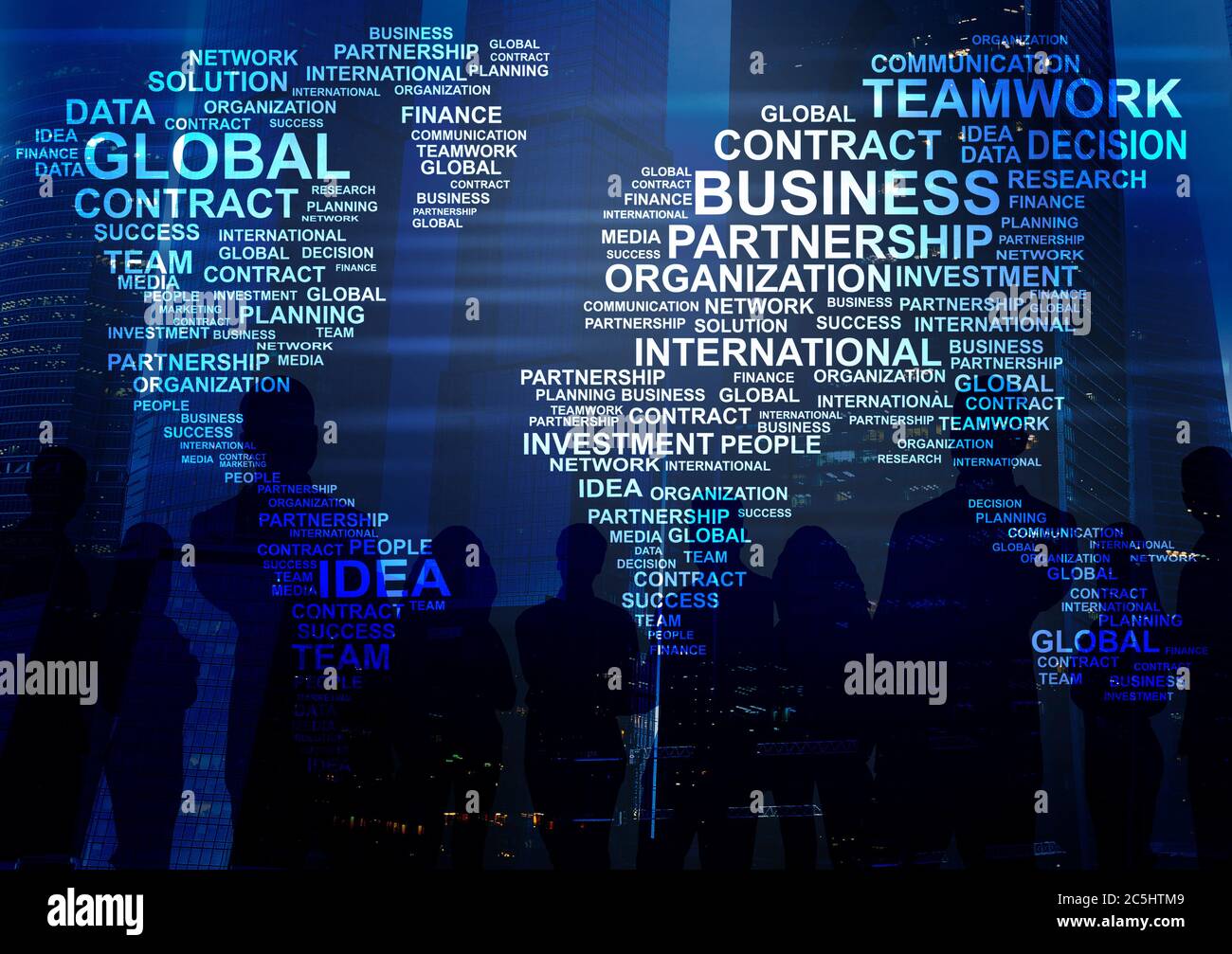 World map collage hi-res stock photography and images - Alamy