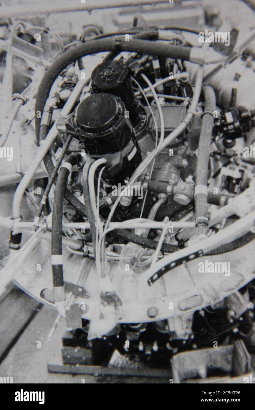 Fine 70s vintage black and white lifestyle photography of the inner ...