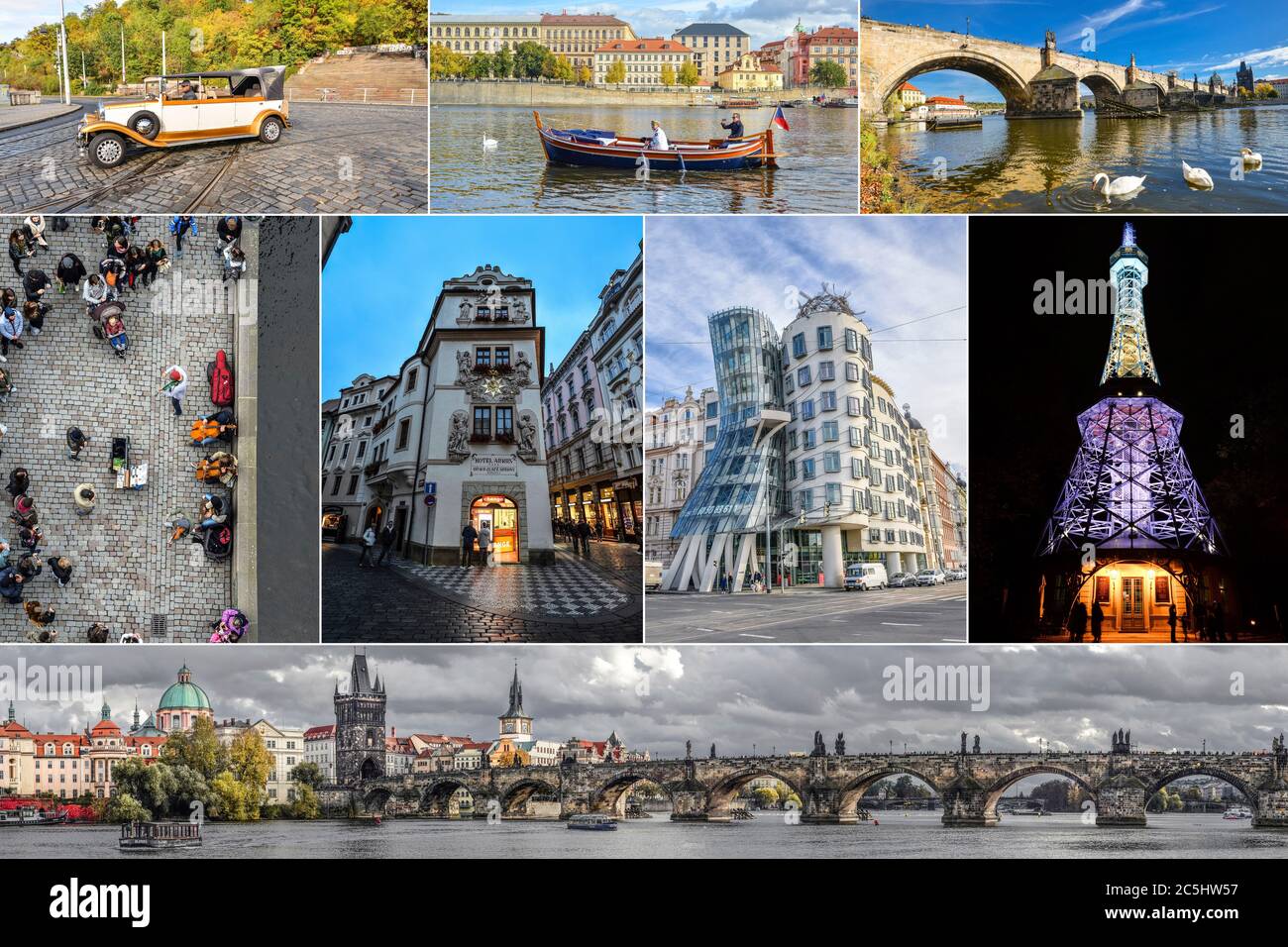 Famous european landmarks collage hi-res stock photography and images ...