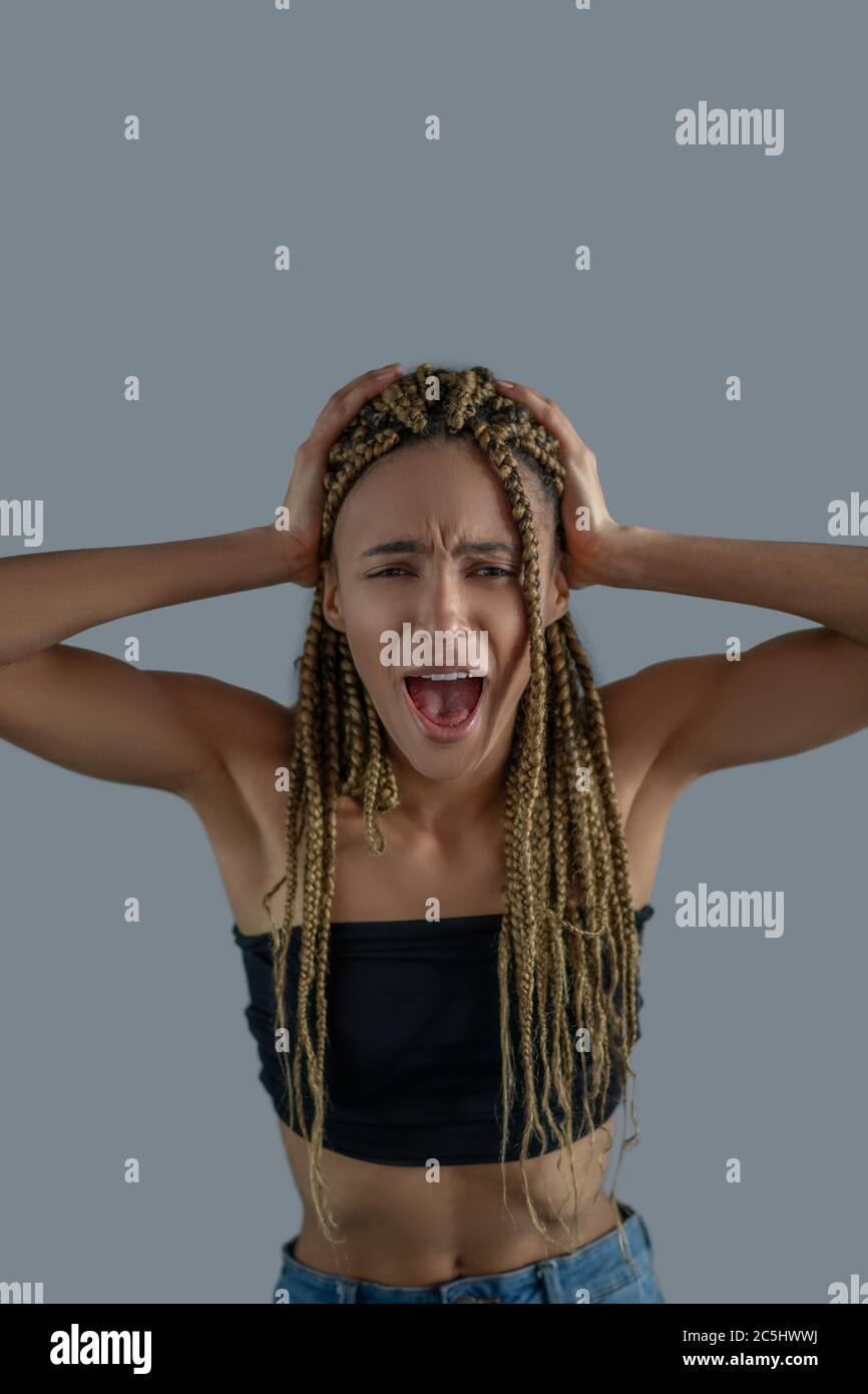 Skinny head hi-res stock photography and images - Alamy