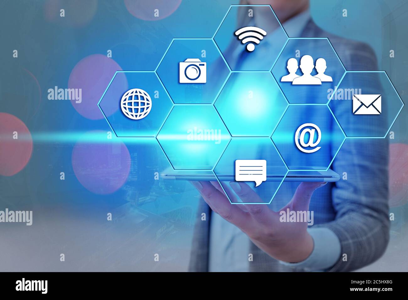 Grids And Different Set Up Of The Icons Latest Digital Technology ...