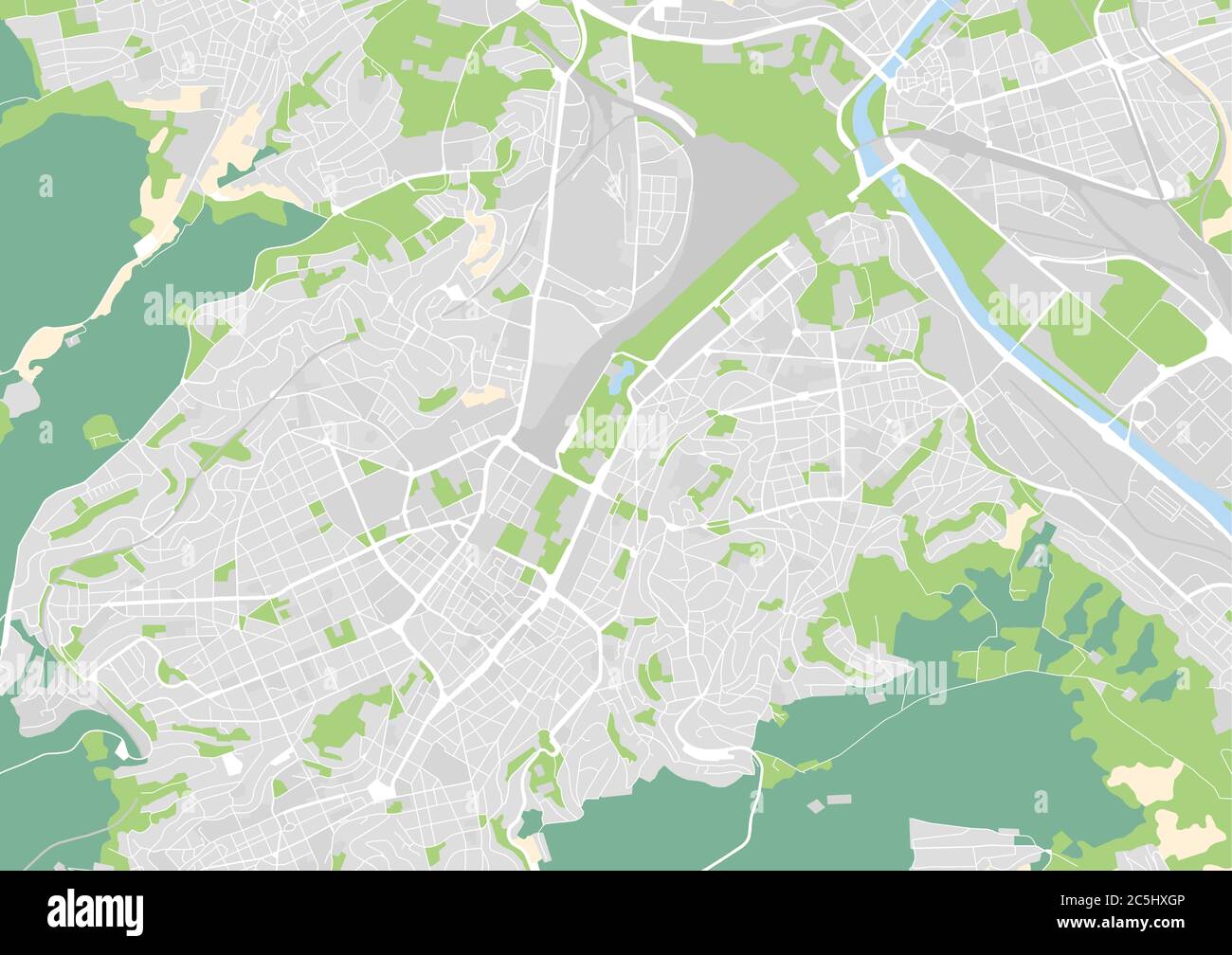 Stuttgart map hi-res stock photography and images - Alamy