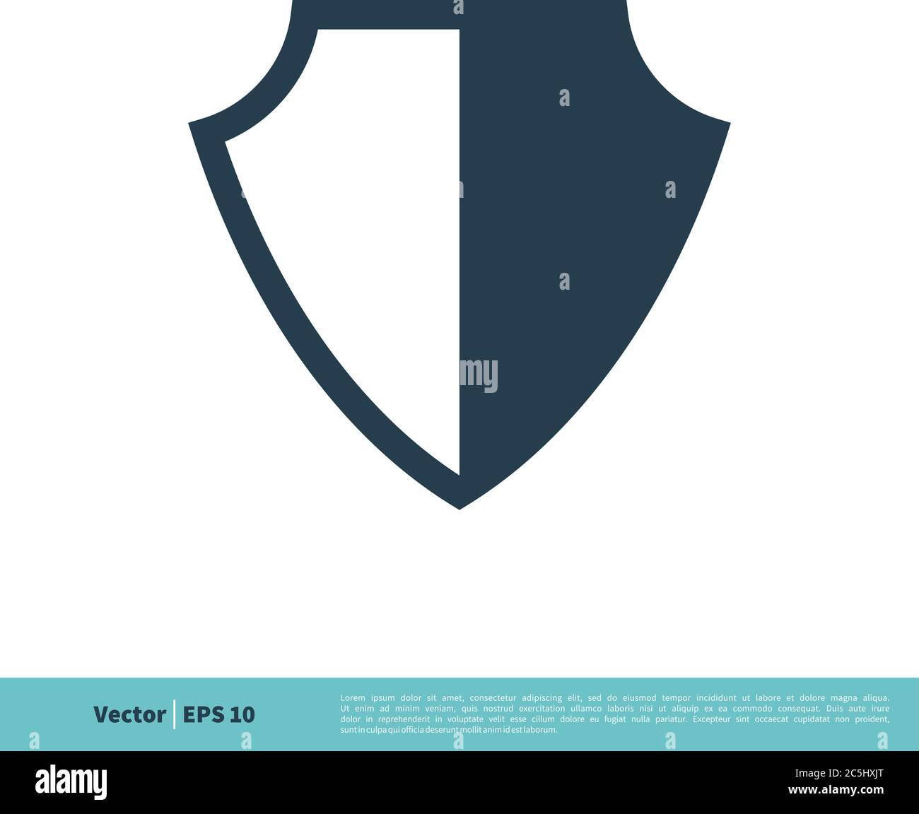 Shield Insignia Heraldic Icon Vector Logo Template Illustration Design ...