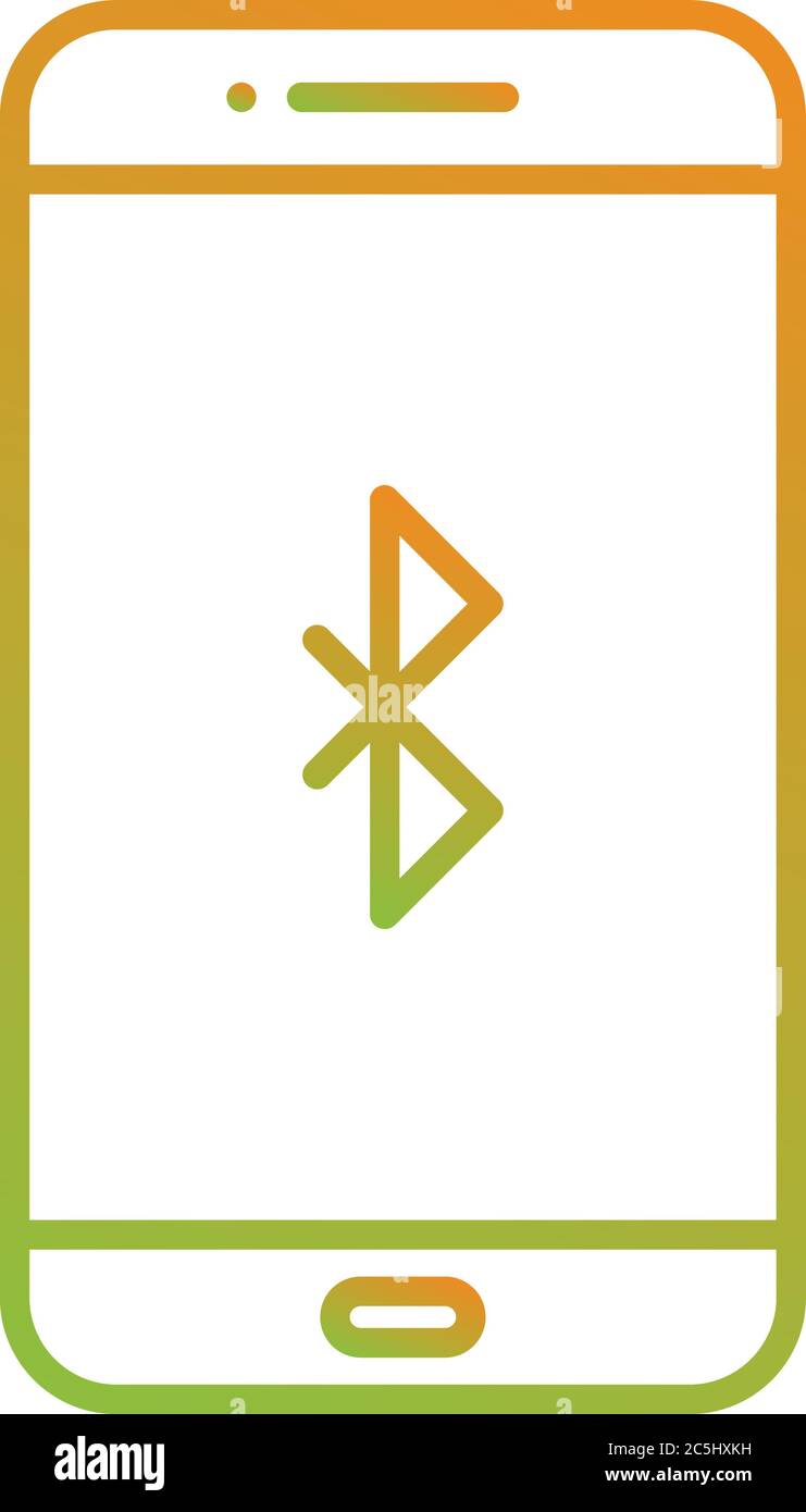 Unique Bluetooth Connectivity Vector Line Icon Stock Vector Image & Art ...