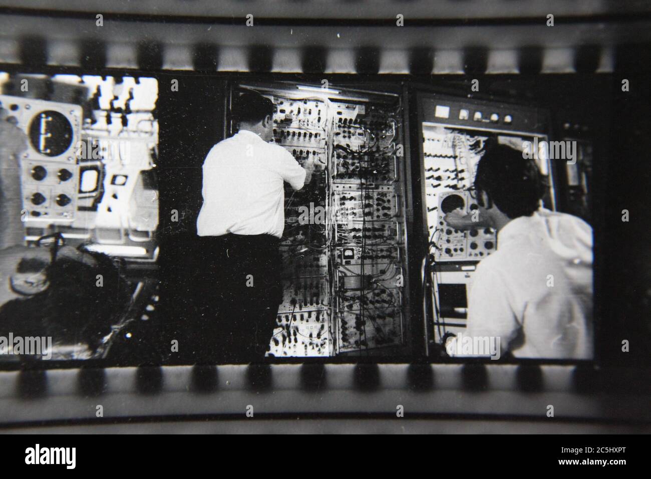 Fine 70s vintage contact print black and white photography of two men ...