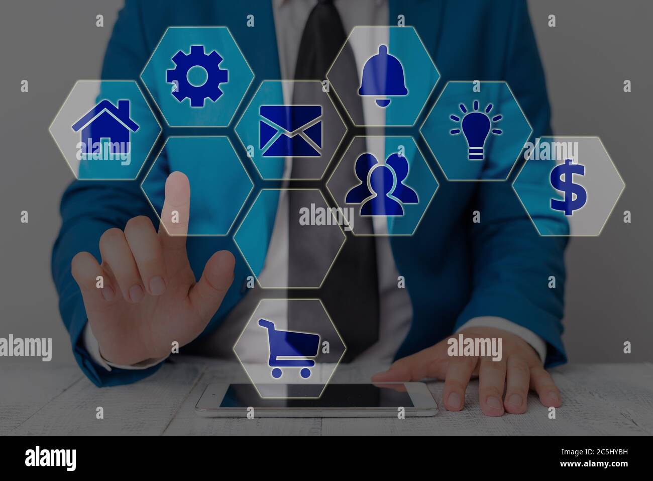Grids And Different Set Up Of The Icons Latest Digital Technology ...