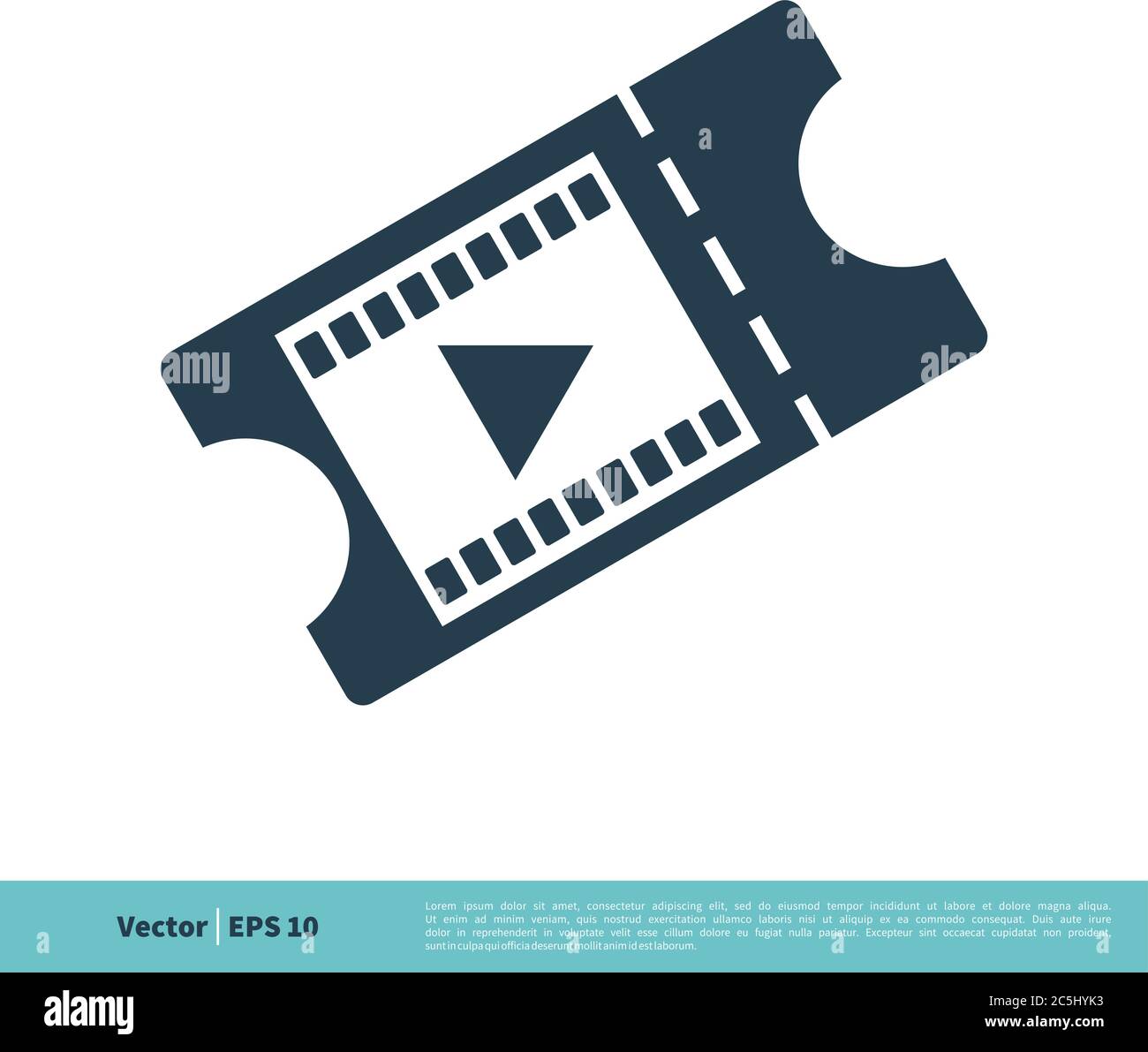 Sign logo entrance movie Stock Vector Images - Alamy