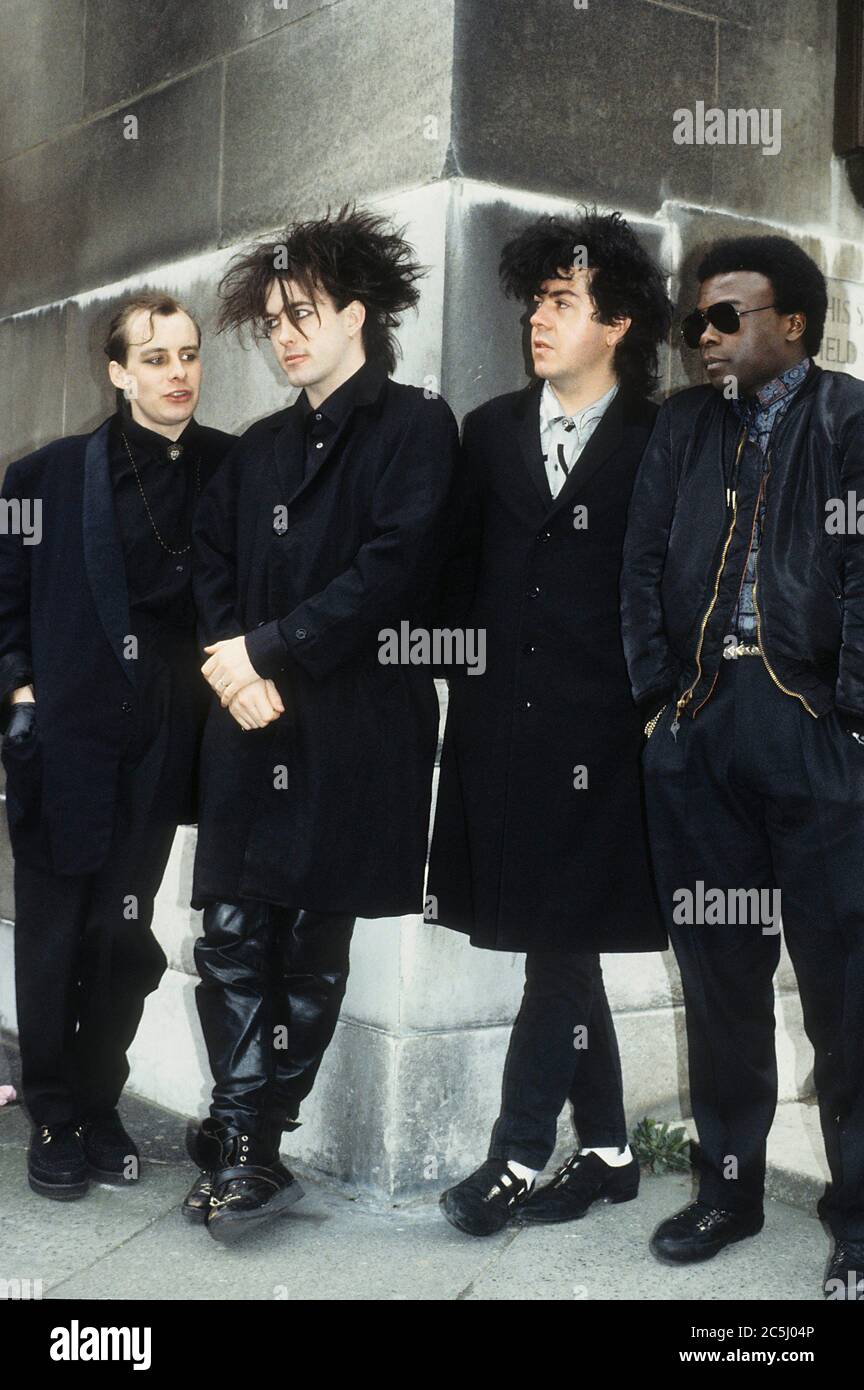 Porl Thompson, Robert Swithh, Laurence Tolhurst and Andy Anderson from ...