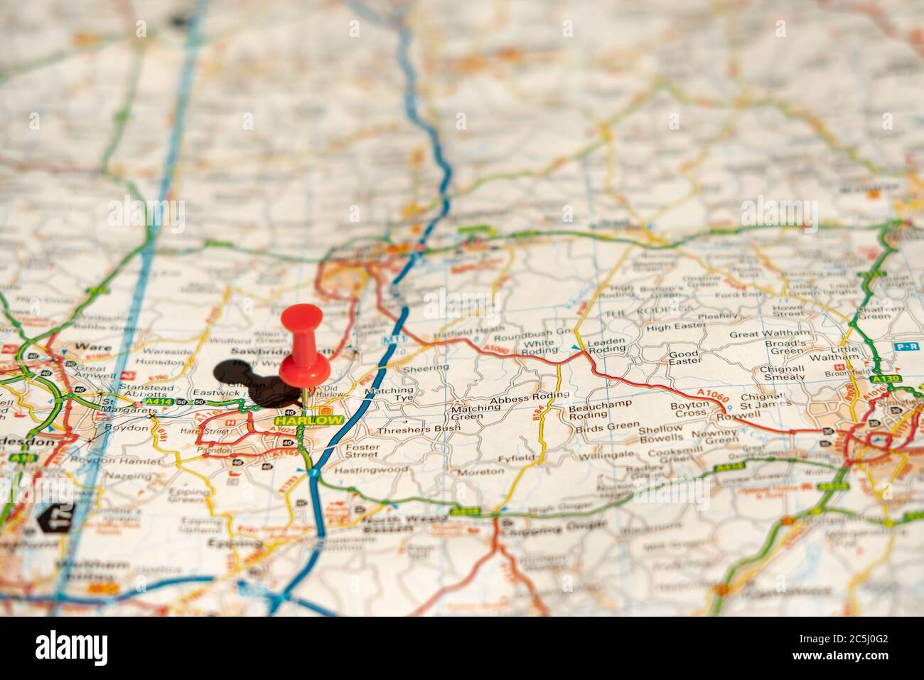 Route planner uk map hi-res stock photography and images - Alamy