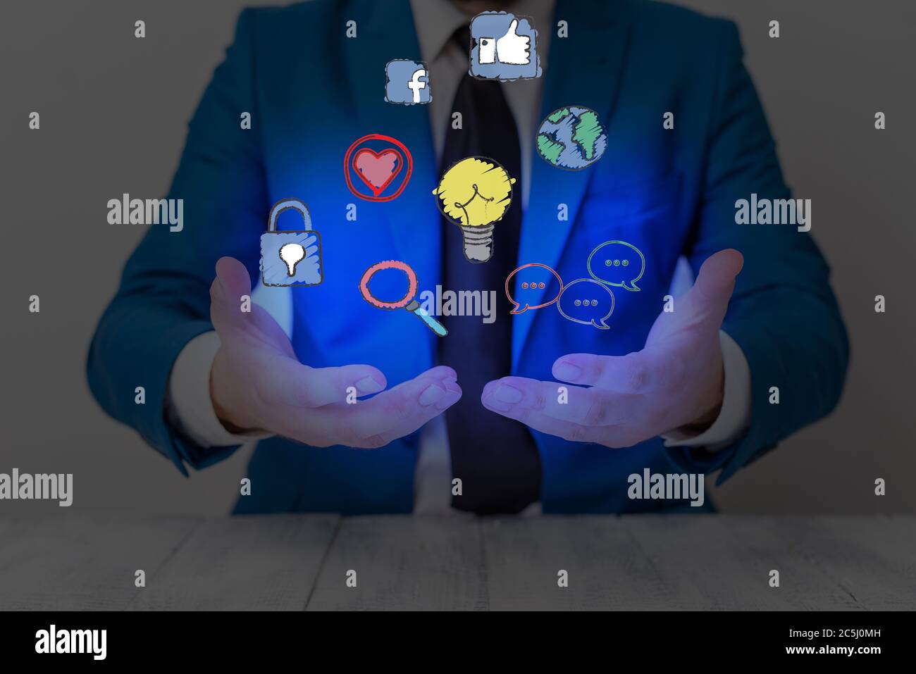 Free Sketch Of Digital Technology Information With Infographic Element ...