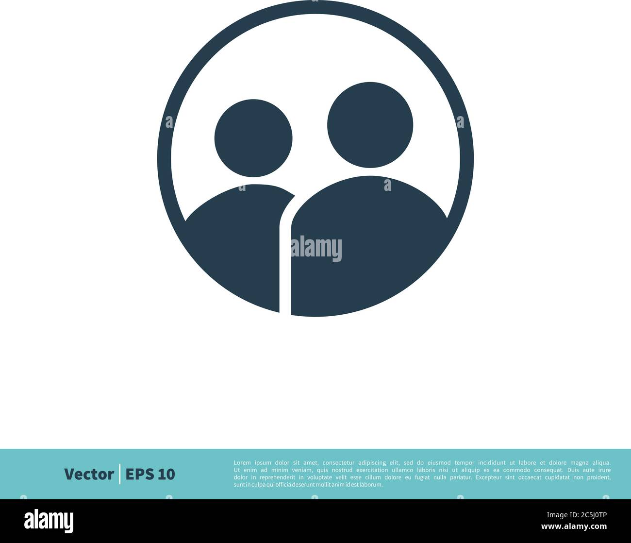 Human Figure, Profile, People Icon Vector Logo Template Illustration ...