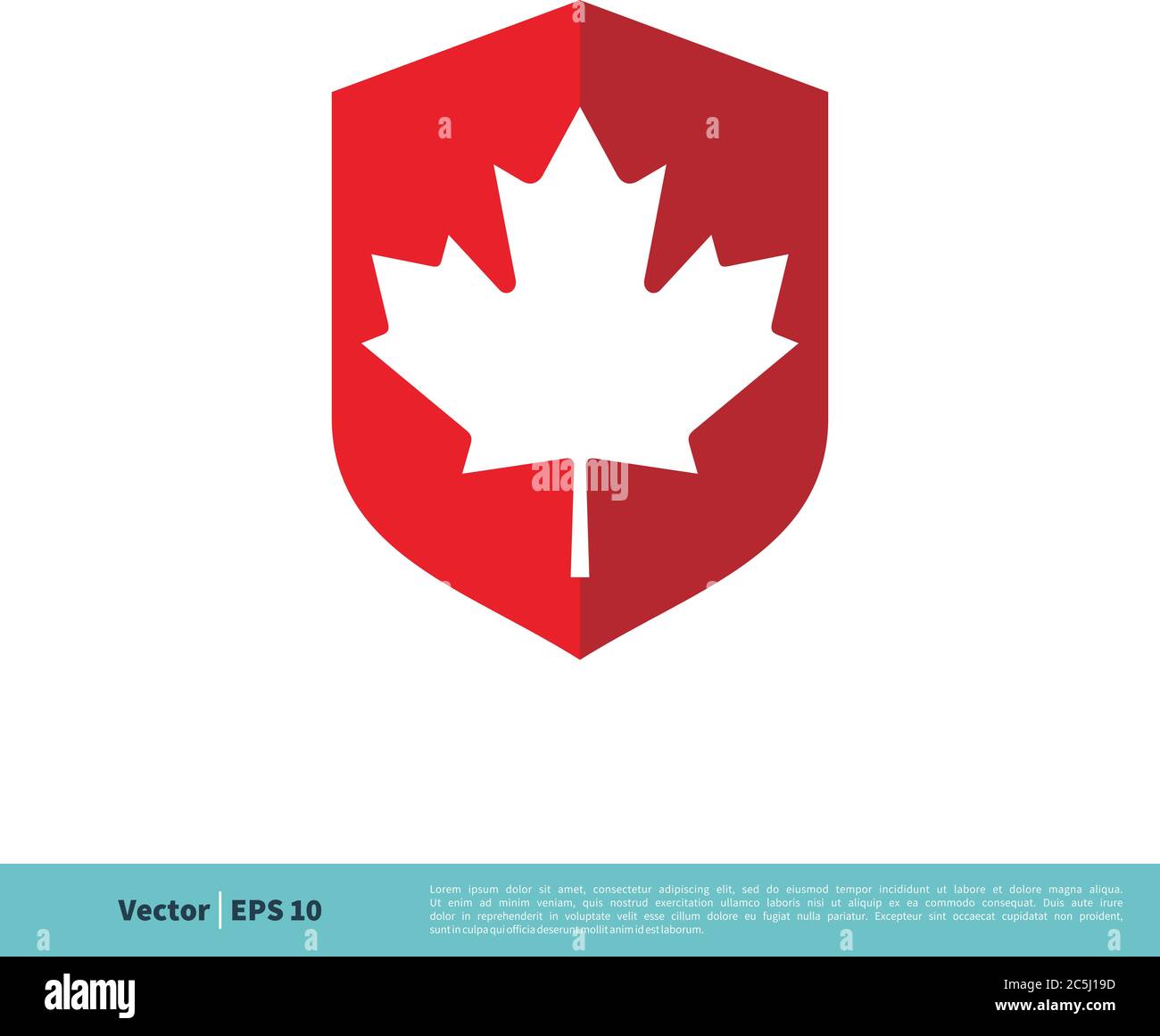 Maple Leaf Icon Vector Logo Template Illustration Design. Vector EPS 10 ...