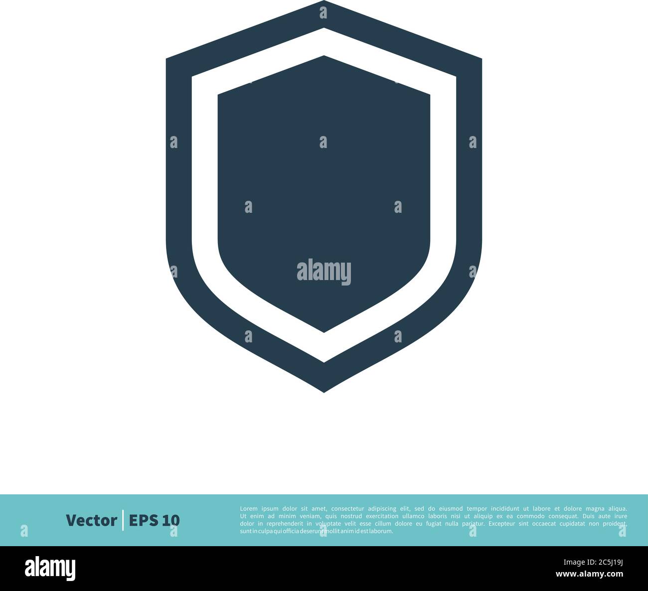Shield Icon Vector Logo Template Illustration Design. Vector EPS 10 ...