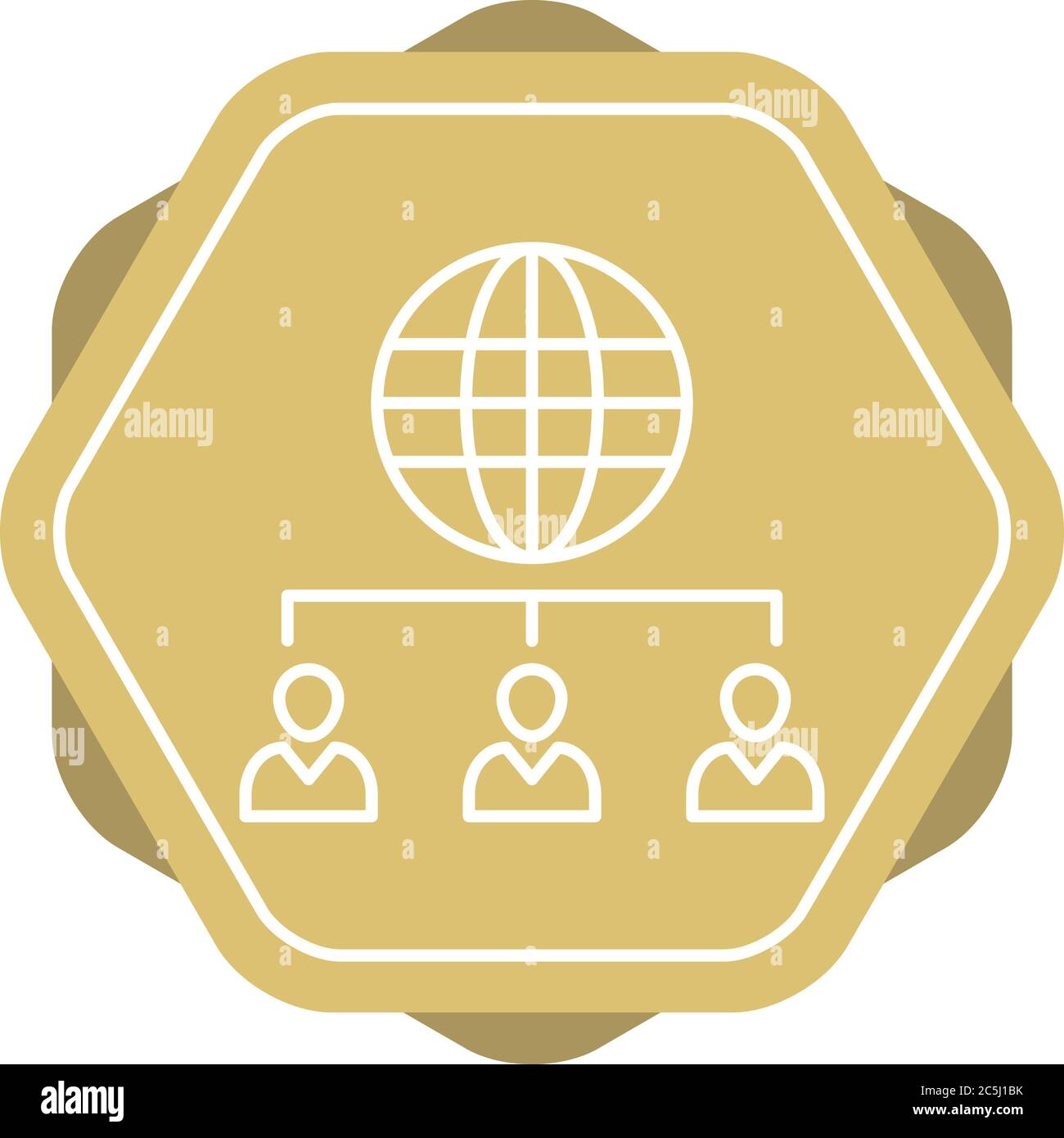 Unique Web Client Server Vector Line Icon Stock Vector Image & Art - Alamy