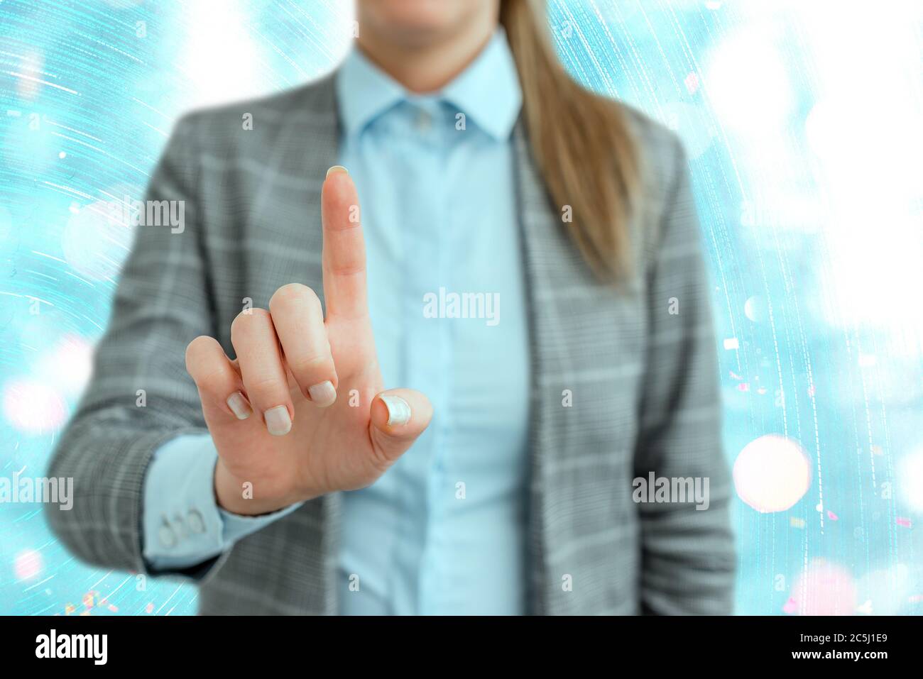 Touching Screen Digital Application Marking Important Details In ...