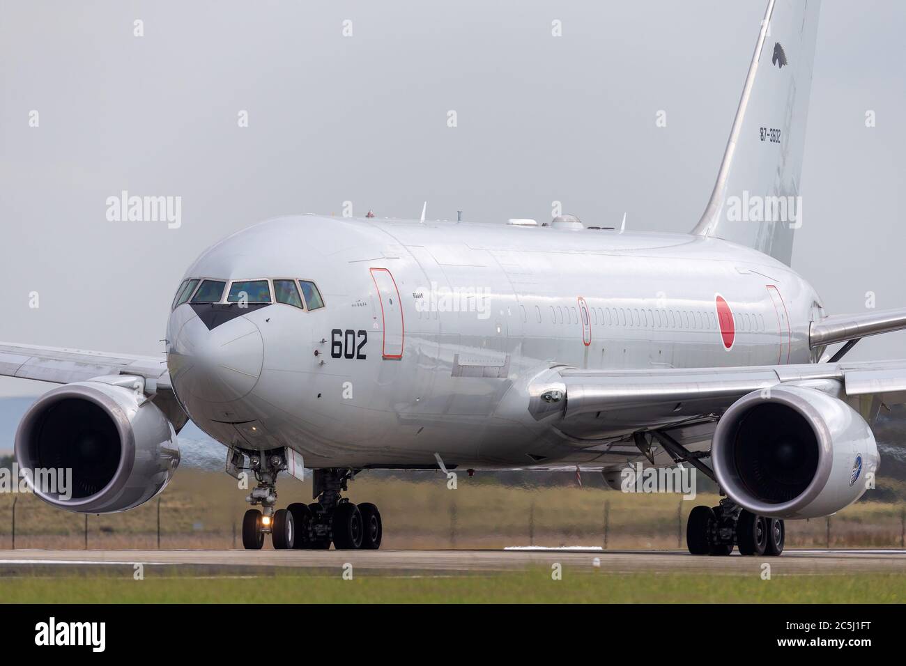 Japan Air Self-Defense Force (JASDF) Boeing KC-767J aerial tanker ...
