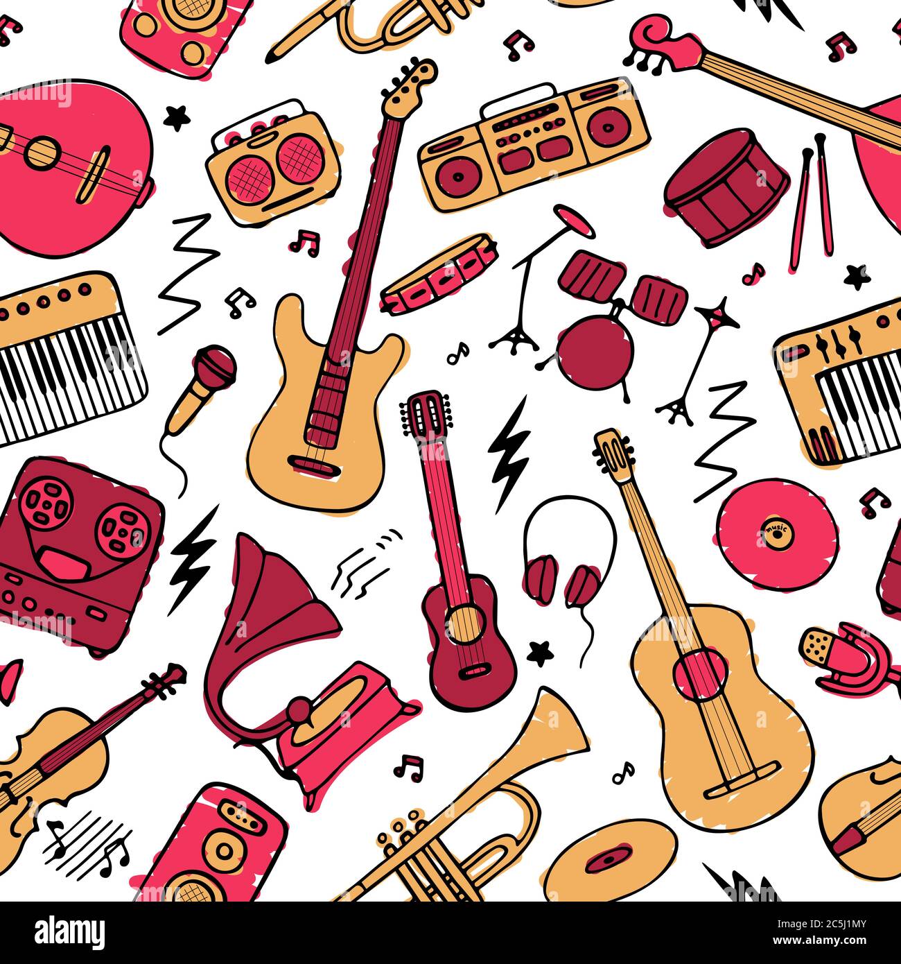 Reverb pattern hi-res stock photography and images - Alamy