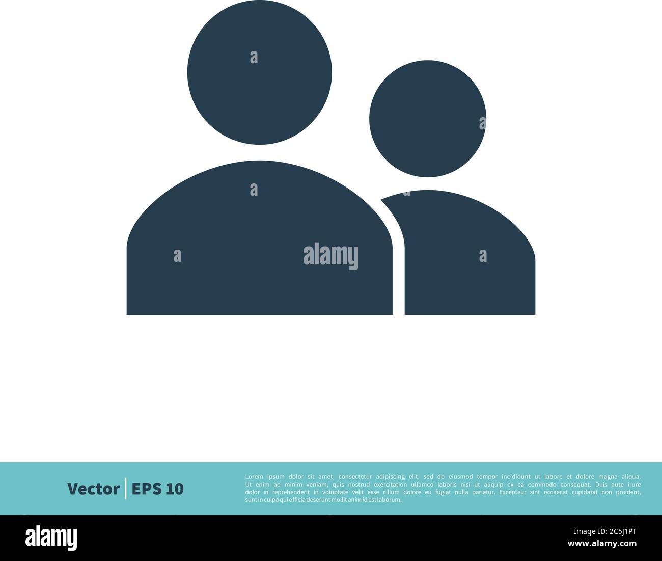 Human Figure, Profile, People Icon Vector Logo Template Illustration ...