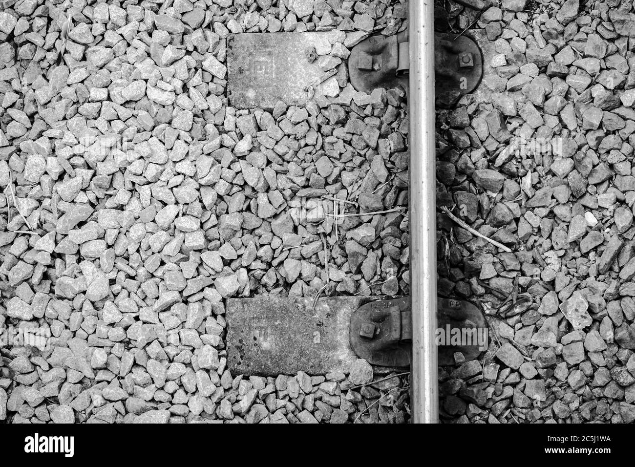 Railroad ballast texture hi-res stock photography and images - Alamy