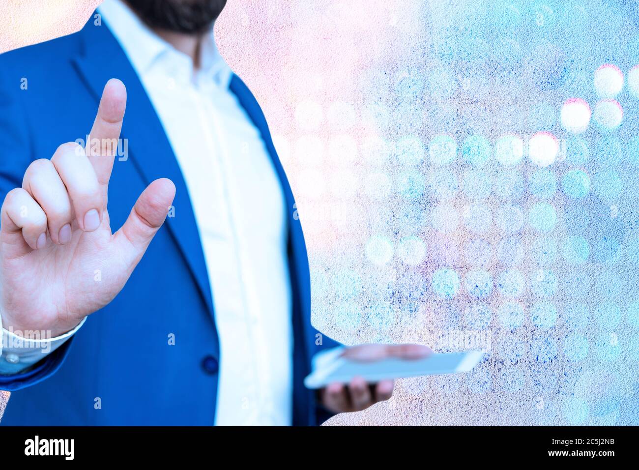 Touching Screen Digital Application Marking Important Details In ...