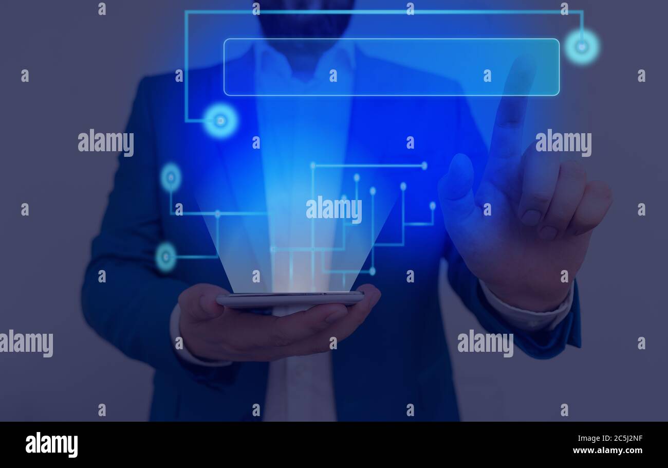 Information Digital Technology Network Connection Infographic Elements ...