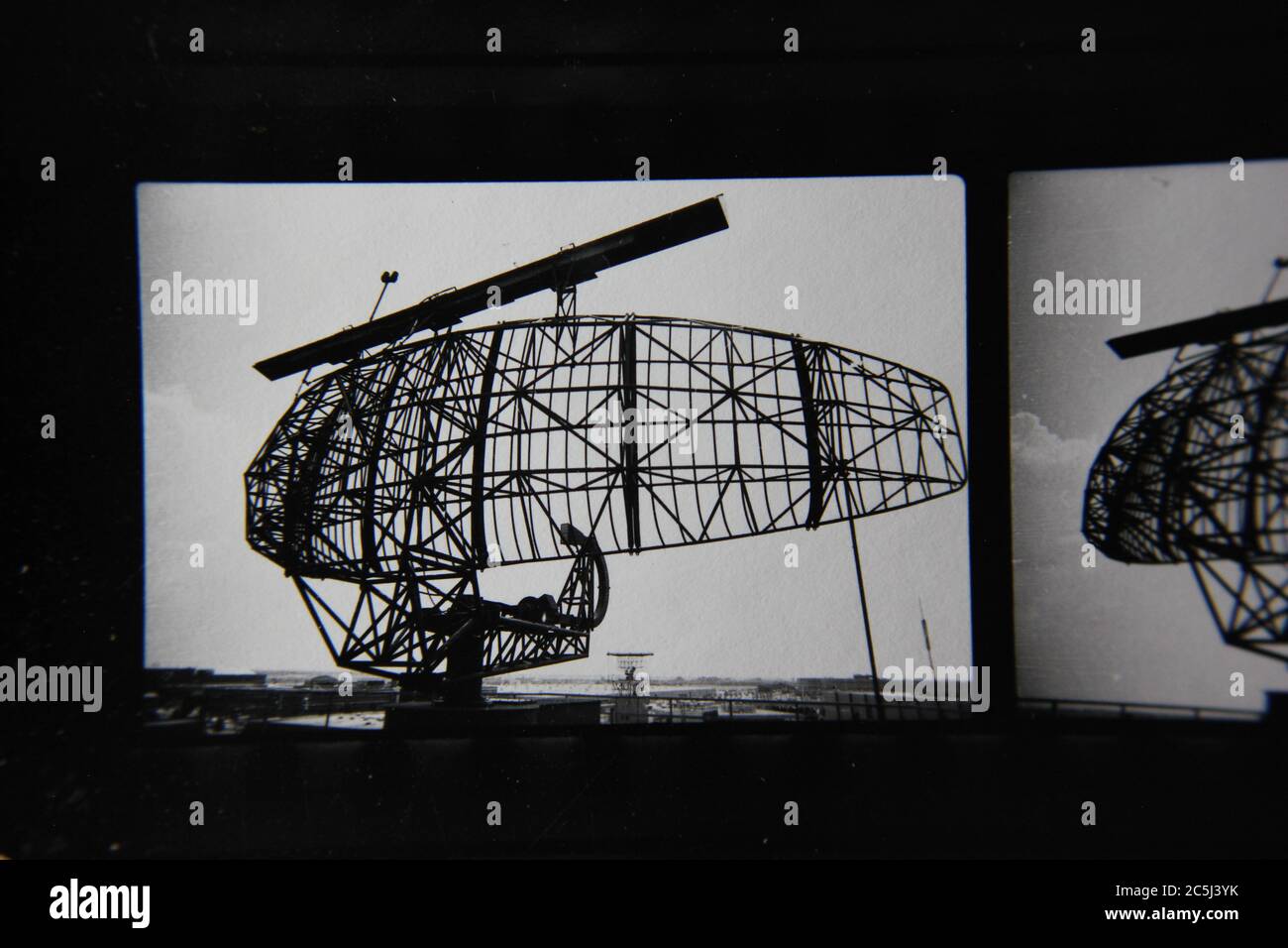 Fine 70s vintage contact print black and white photography of an ...