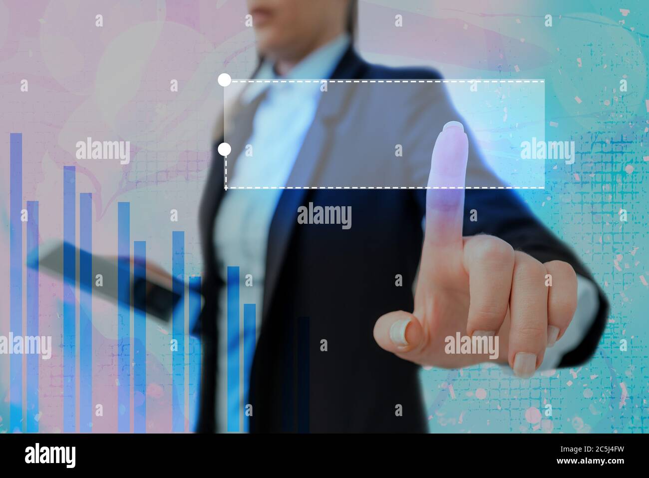 Arrow Symbol Going Upward Denoting Points Showing Significant ...