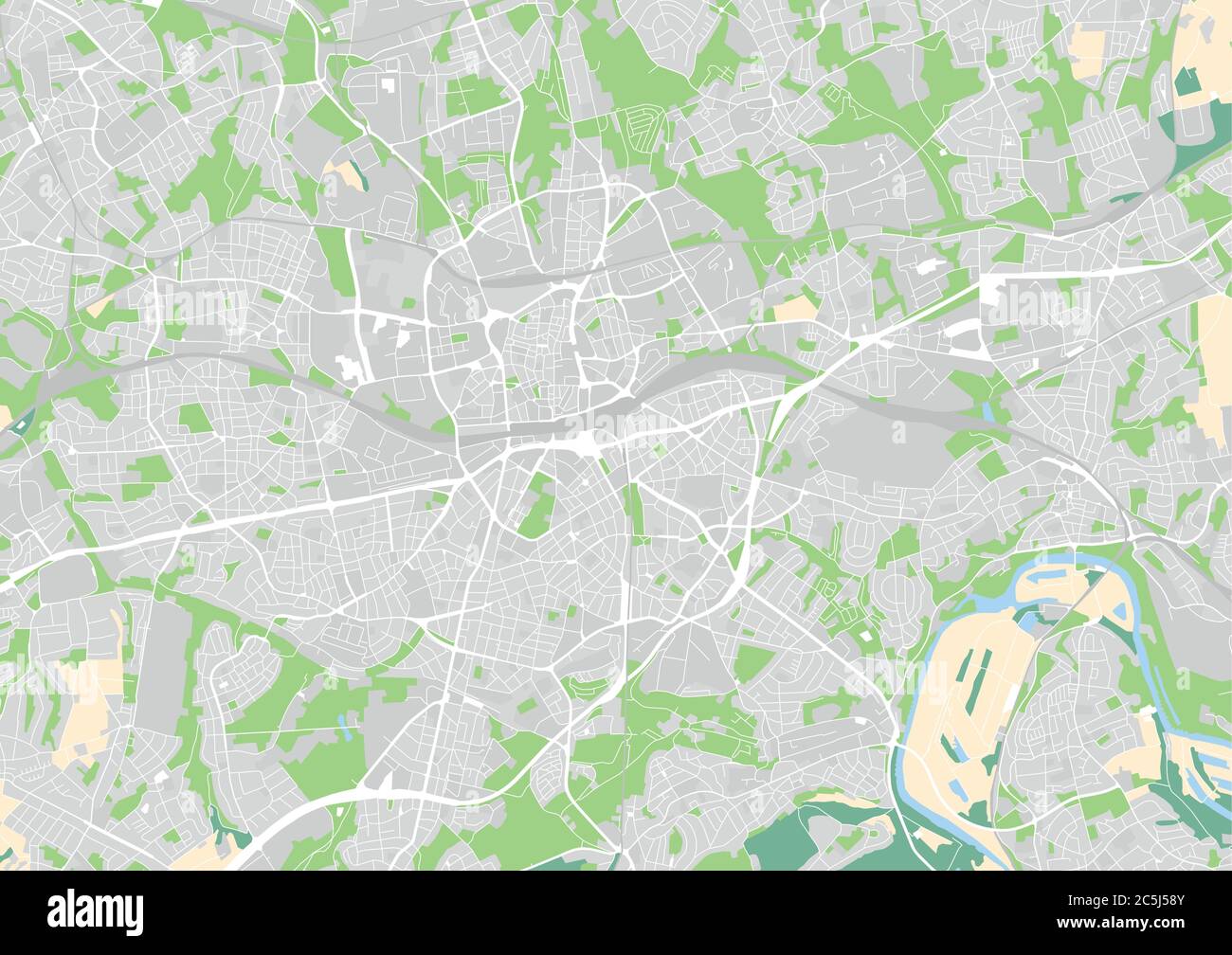 Bochum map hi-res stock photography and images - Alamy
