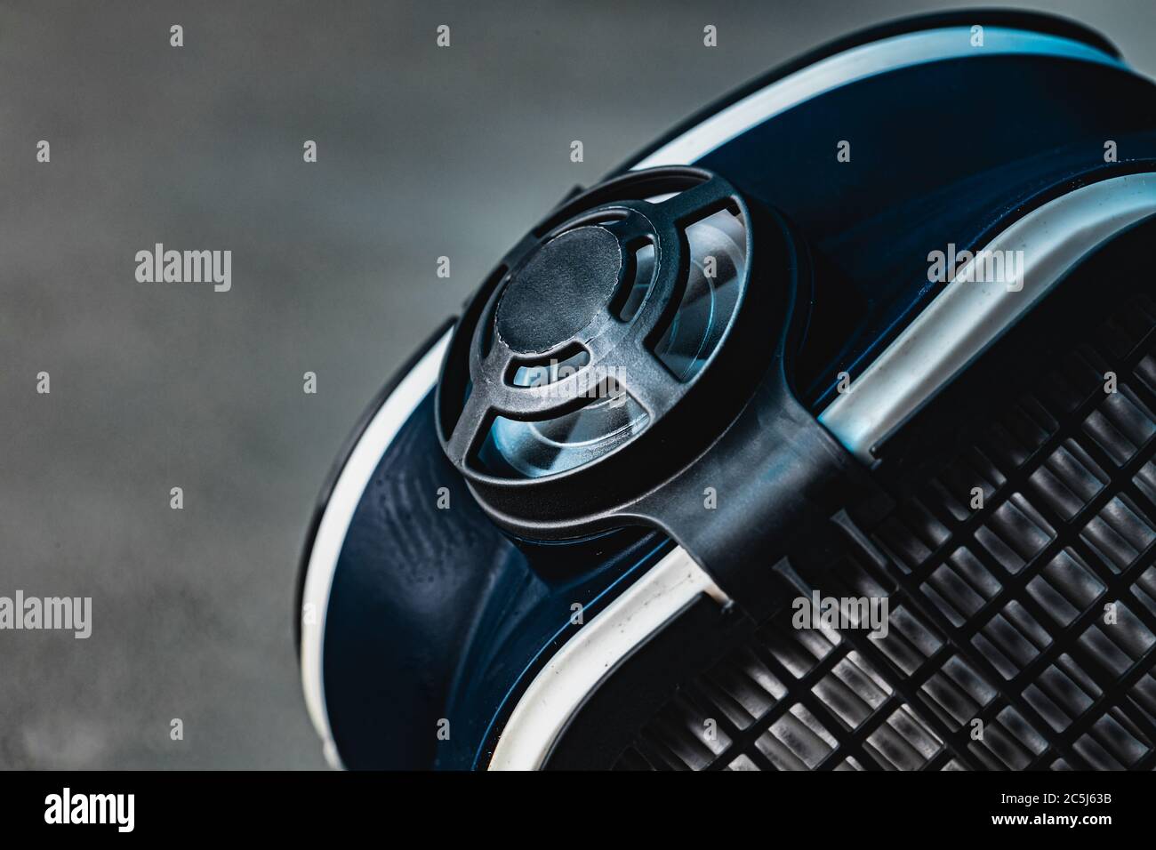 Respirator half mask for multi-purpose use close up Stock Photo - Alamy