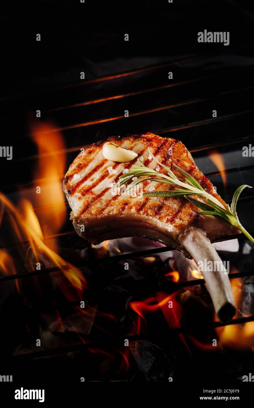 Flame broiled hi-res stock photography and images - Alamy