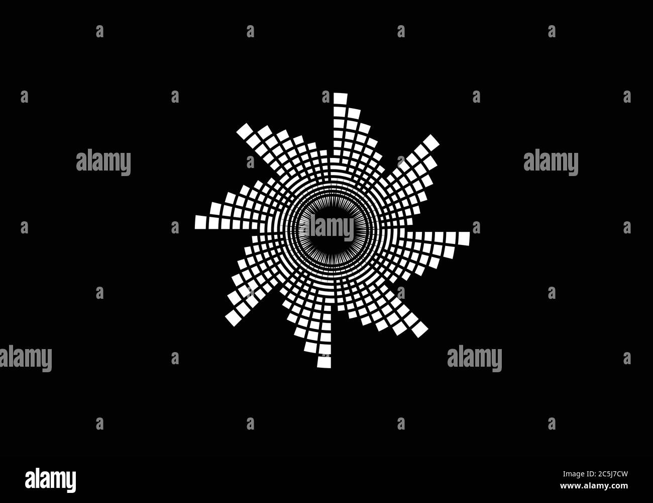 Creative sign rounded isolated Stock Vector Images - Alamy