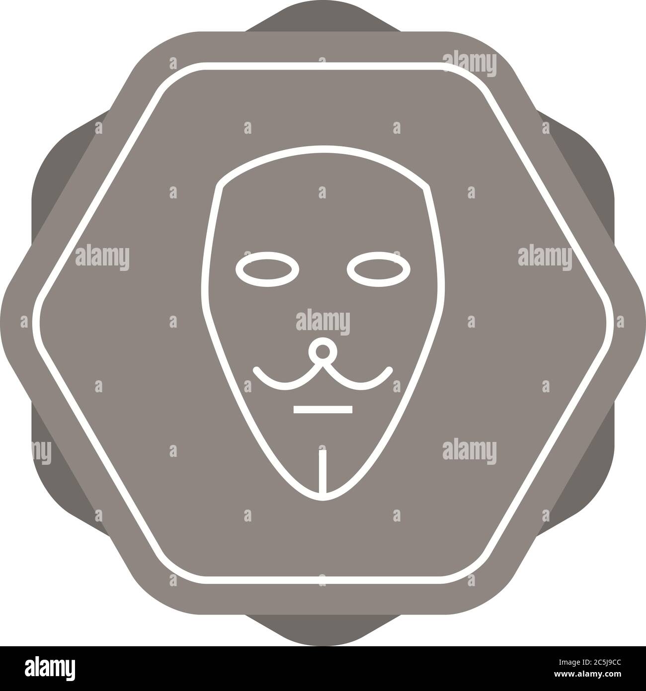 Iconic masks Stock Vector Images - Alamy