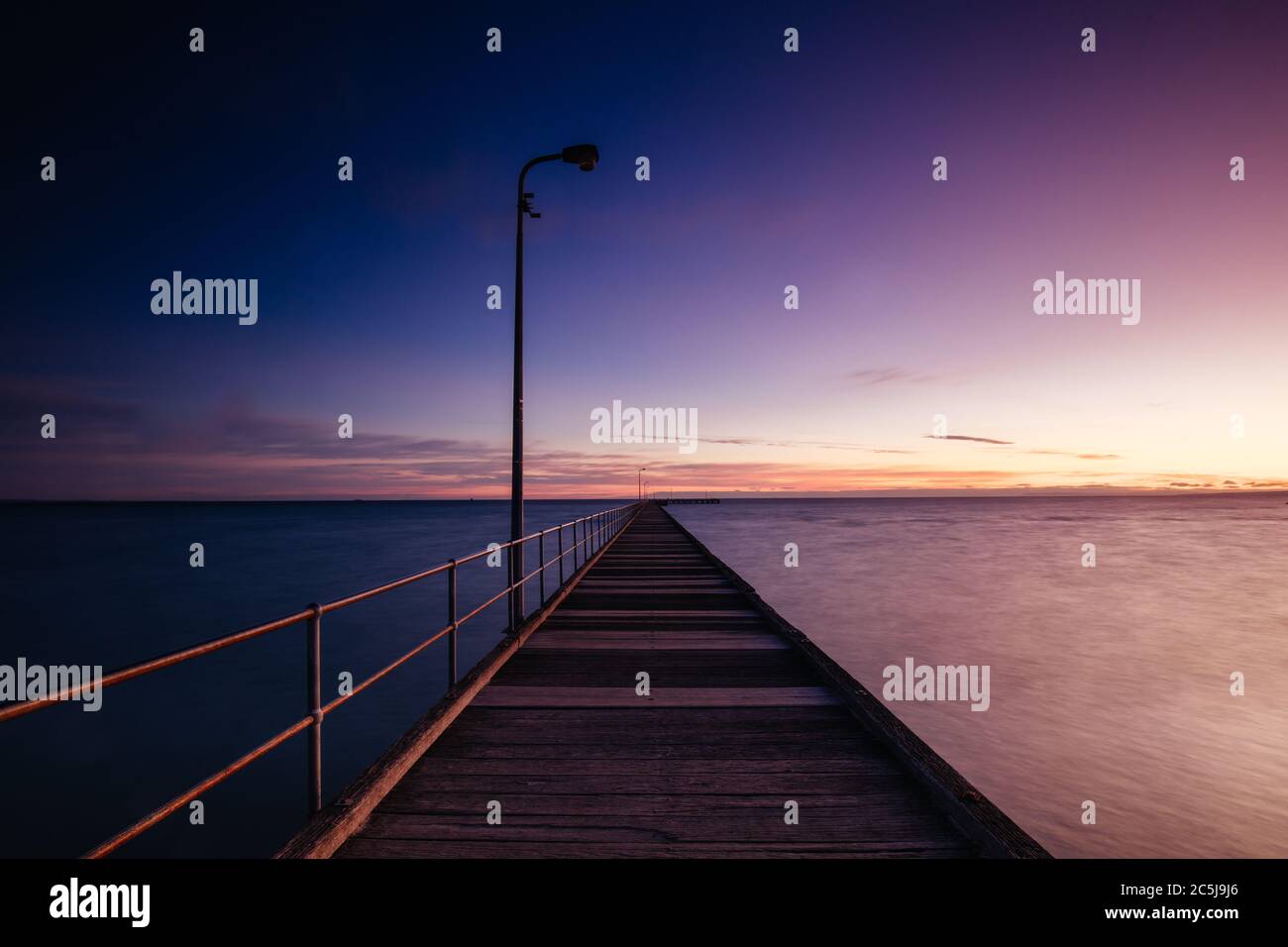 Beach boardwalk rye hi-res stock photography and images - Alamy