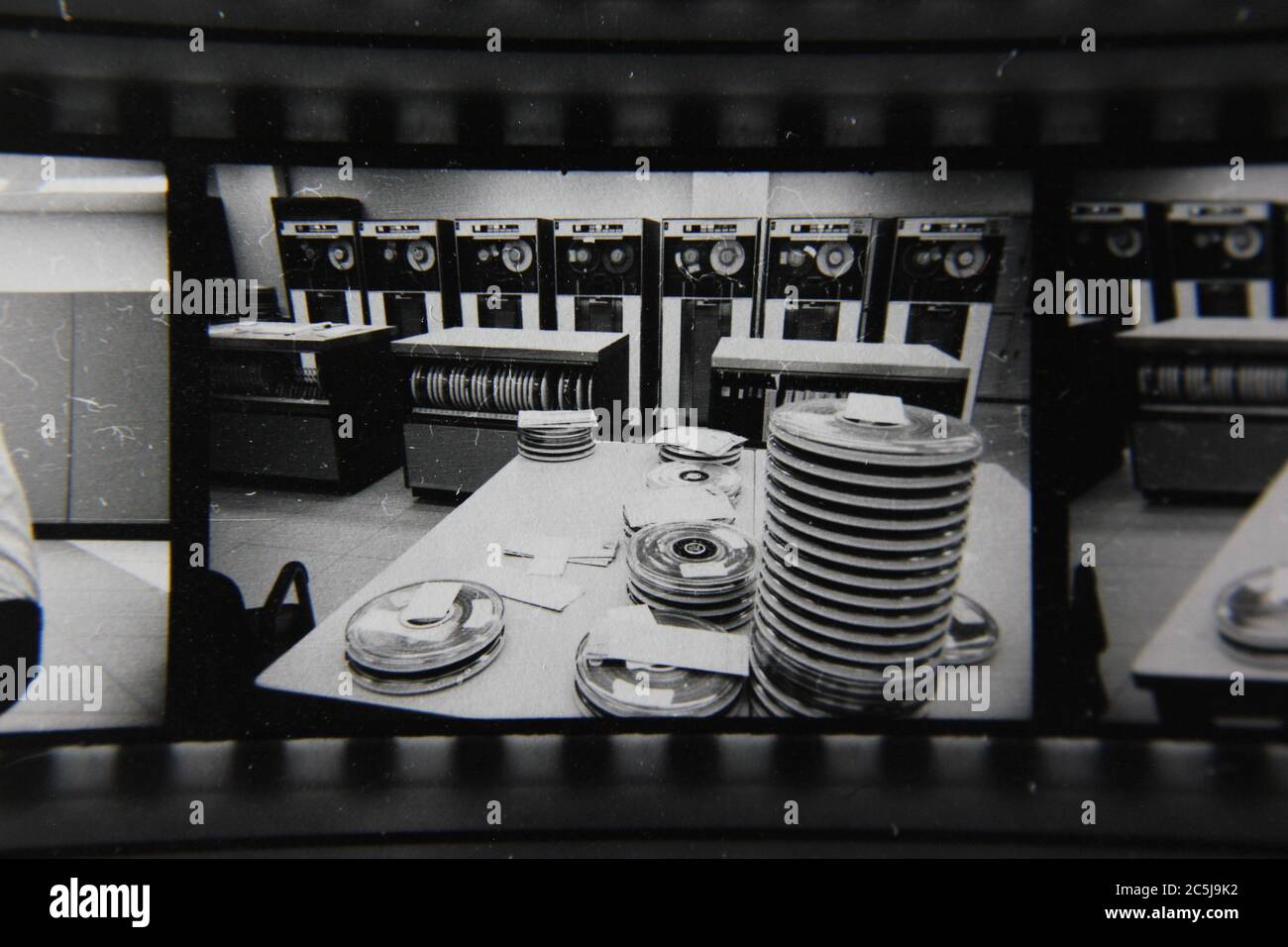 Fine 70s vintage contact print black and white photography of a super ...