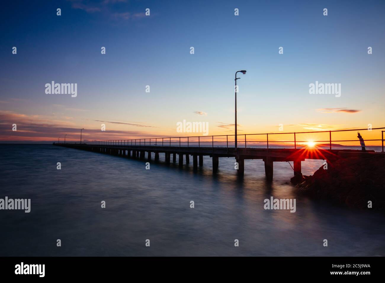 Rye pier hi-res stock photography and images - Alamy