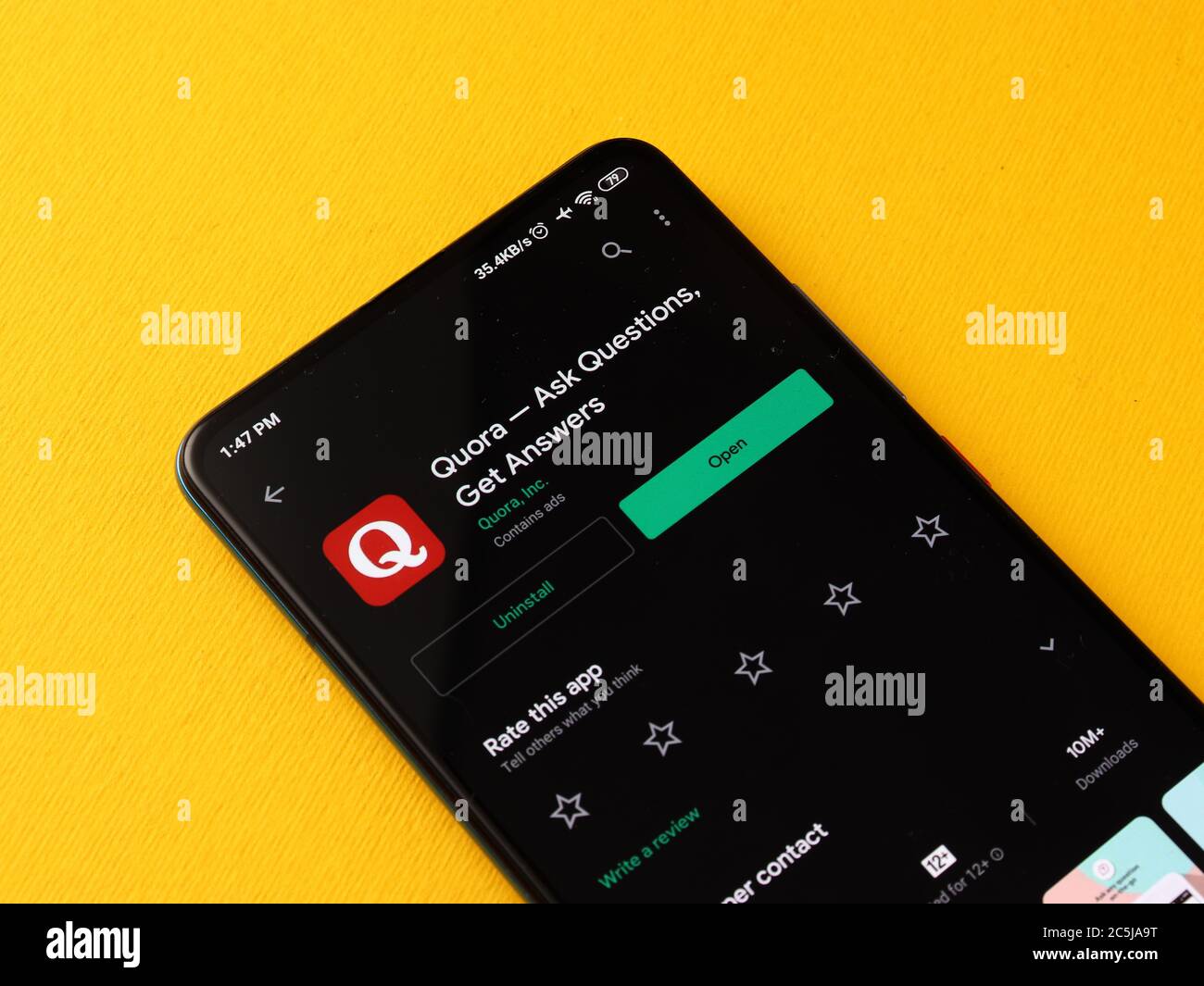 Quora platform hi-res stock photography and images - Alamy