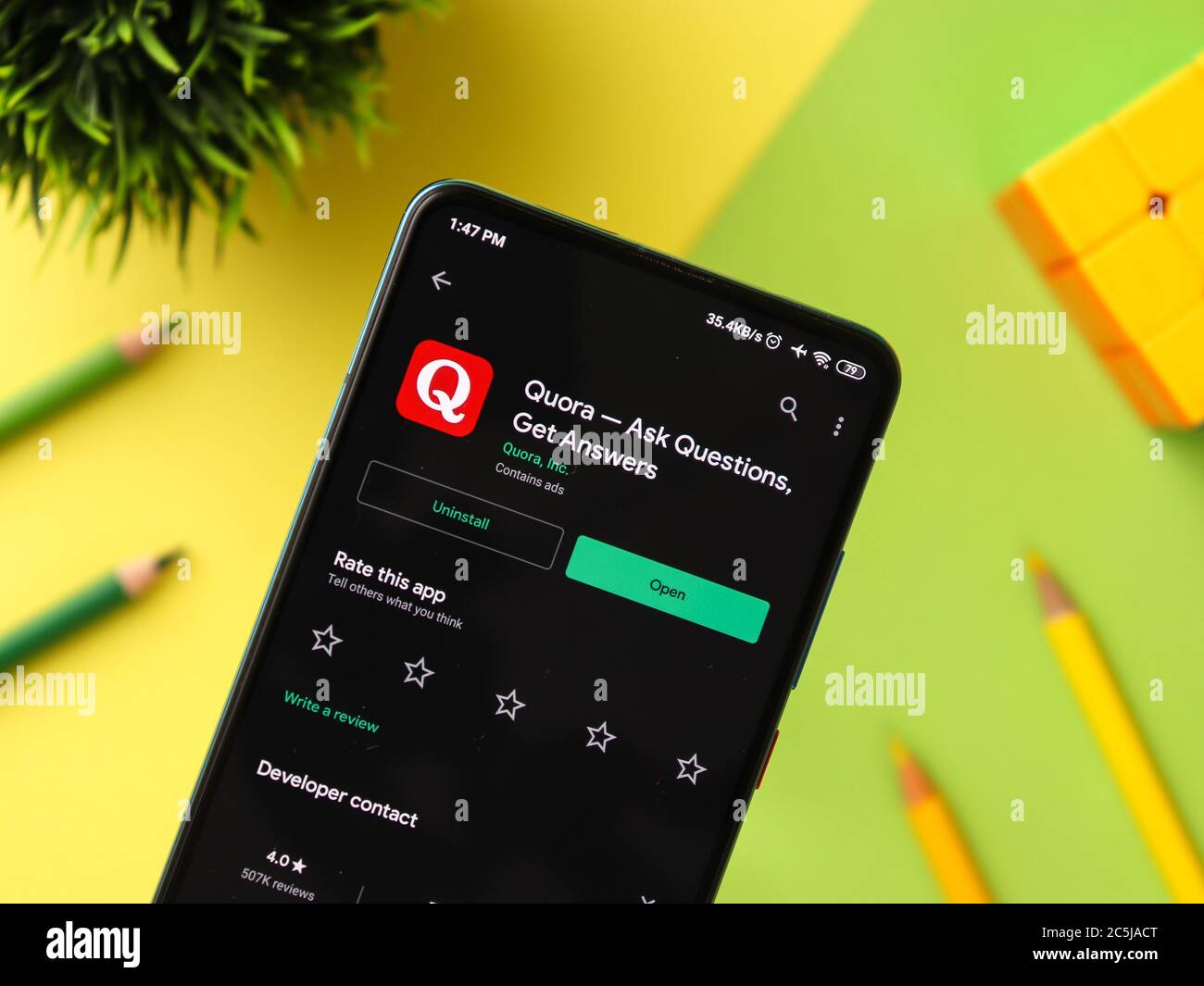 Quora platform hi-res stock photography and images - Alamy