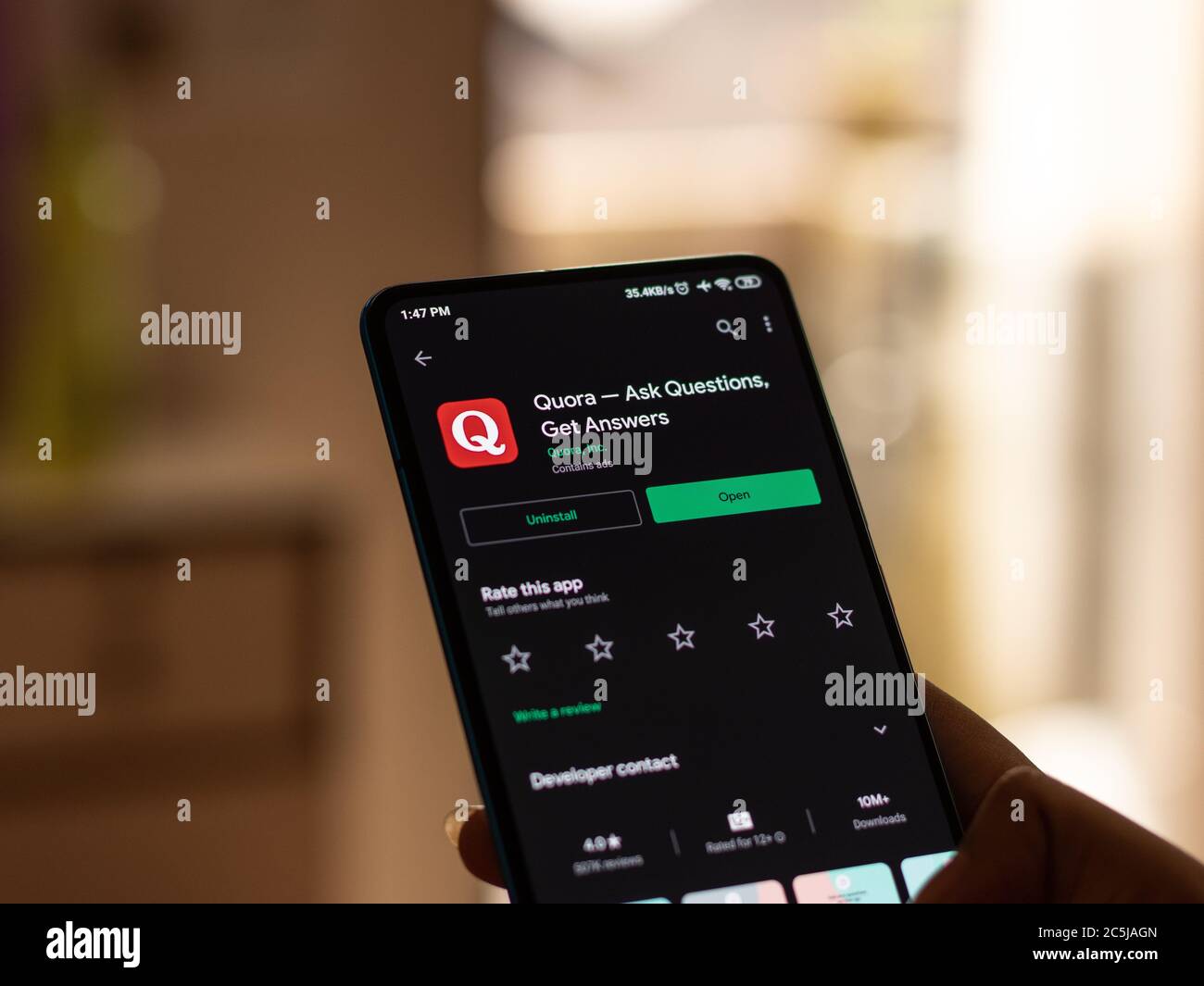 Quora platform hi-res stock photography and images - Alamy