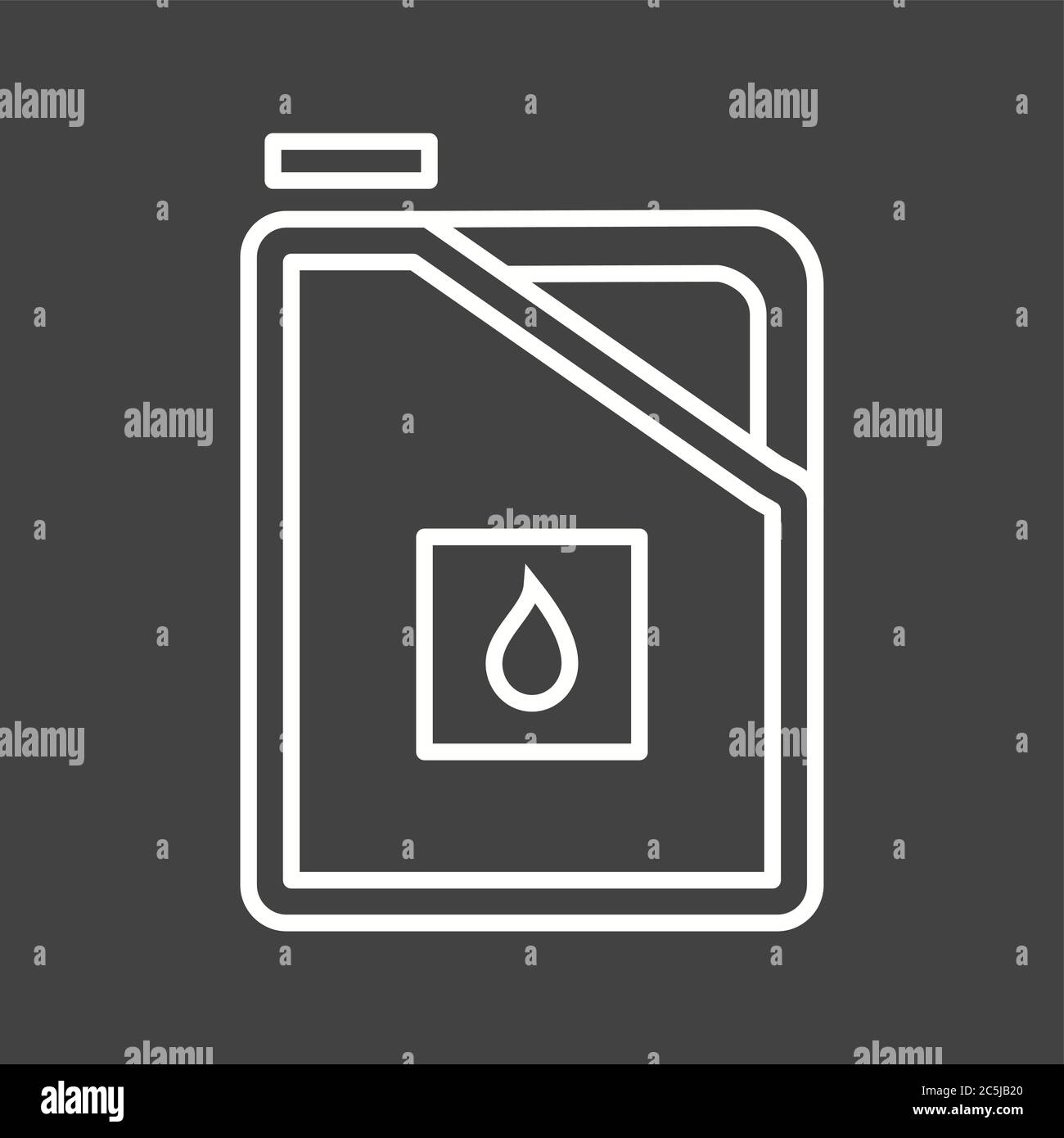 Unique Petrol Vector Line Icon Stock Vector Image & Art - Alamy
