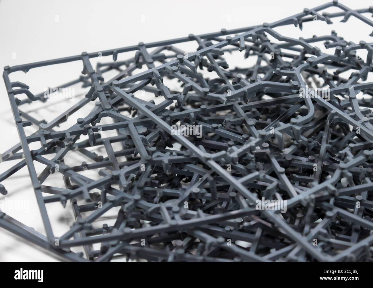 Plastic Model Kits on white background Stock Photo - Alamy