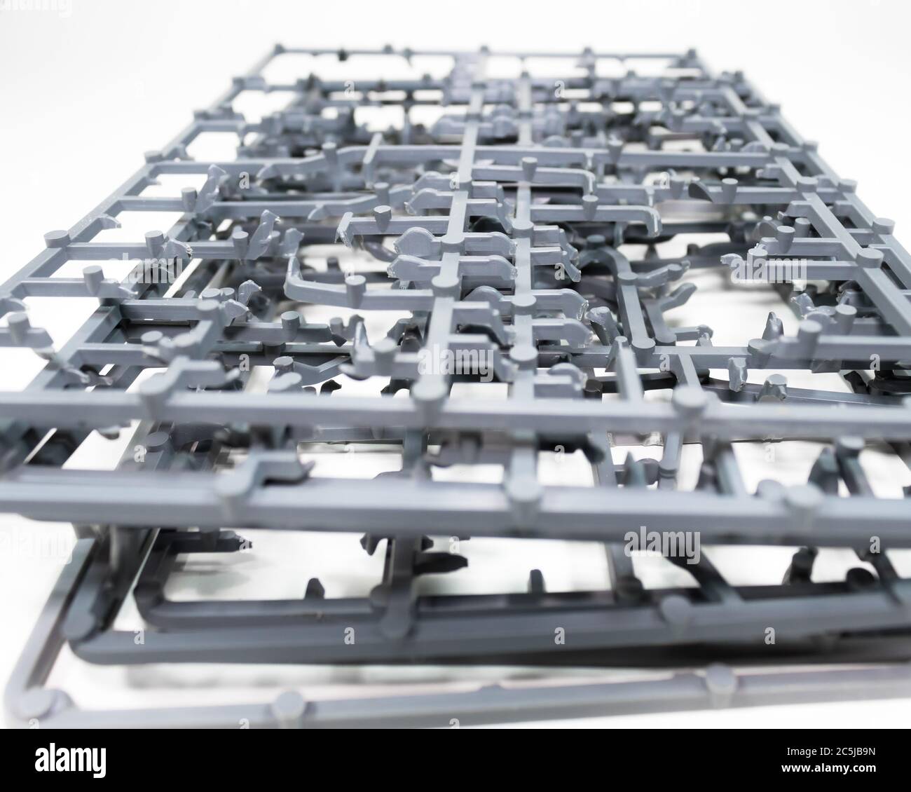 Plastic Model Kits on white background Stock Photo - Alamy