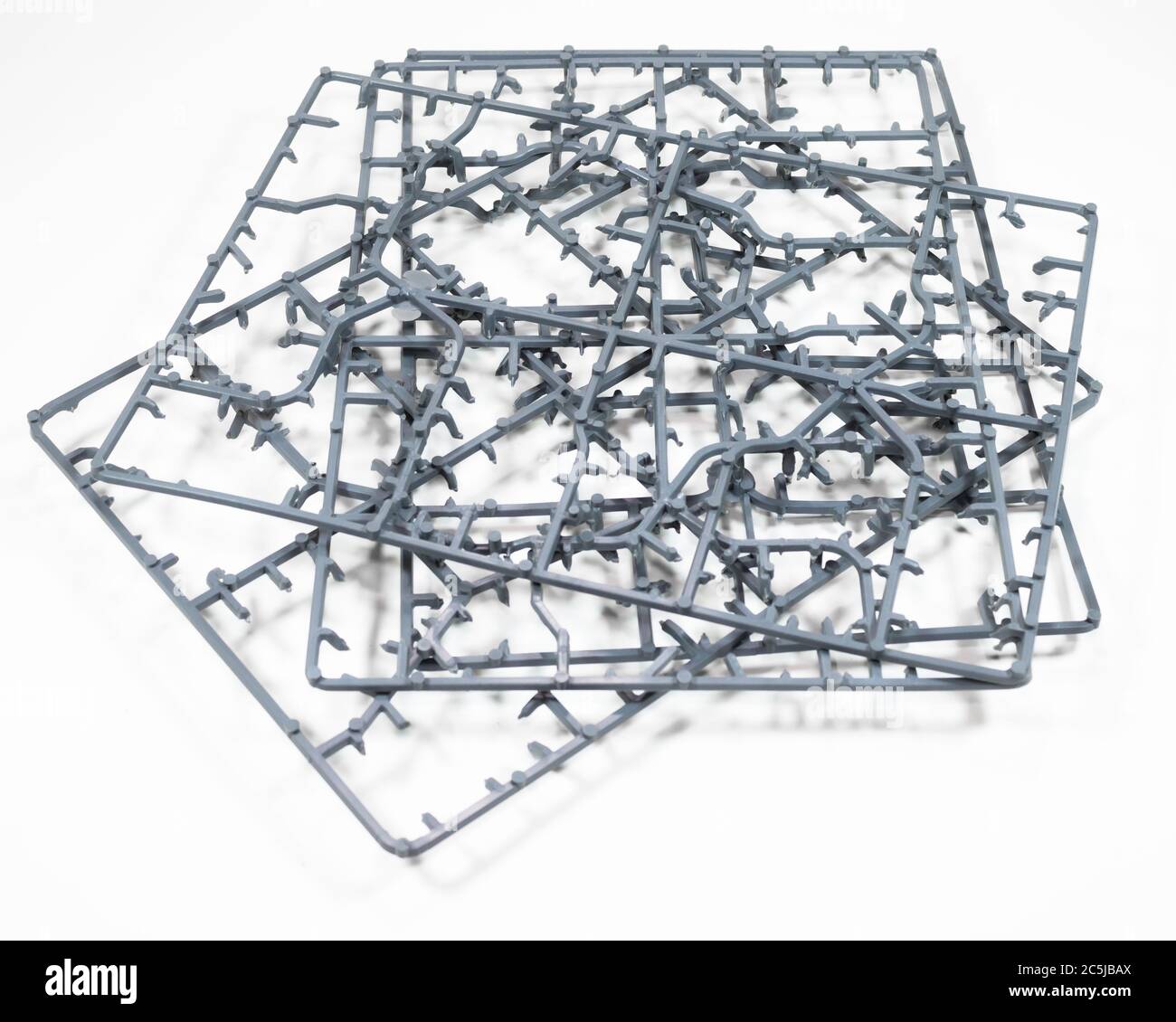 Plastic Model Kits on white background Stock Photo - Alamy