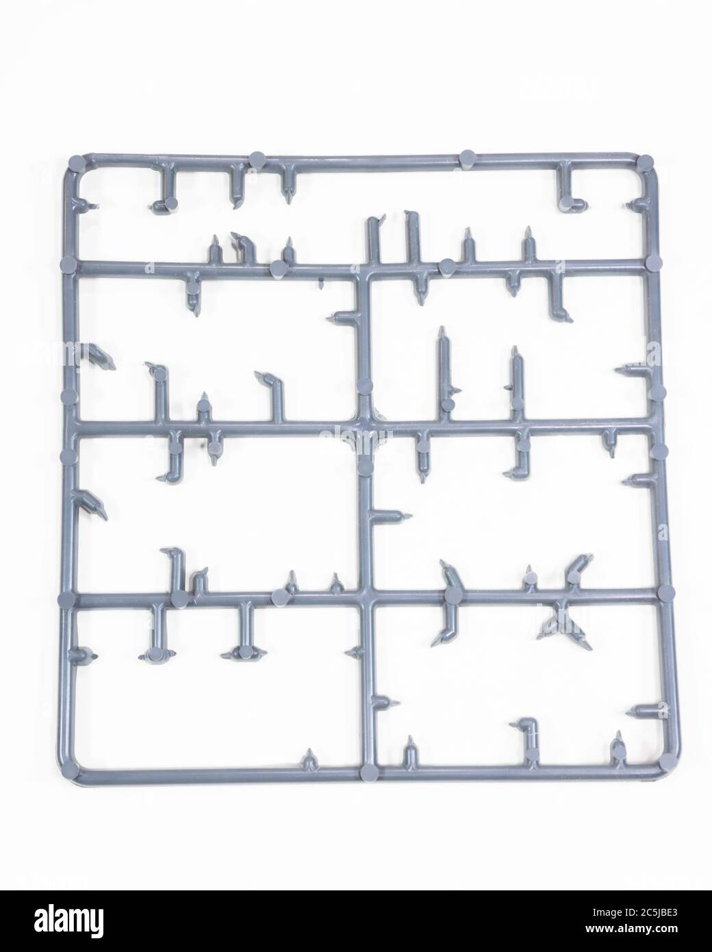 Plastic Model Kits on white background Stock Photo - Alamy